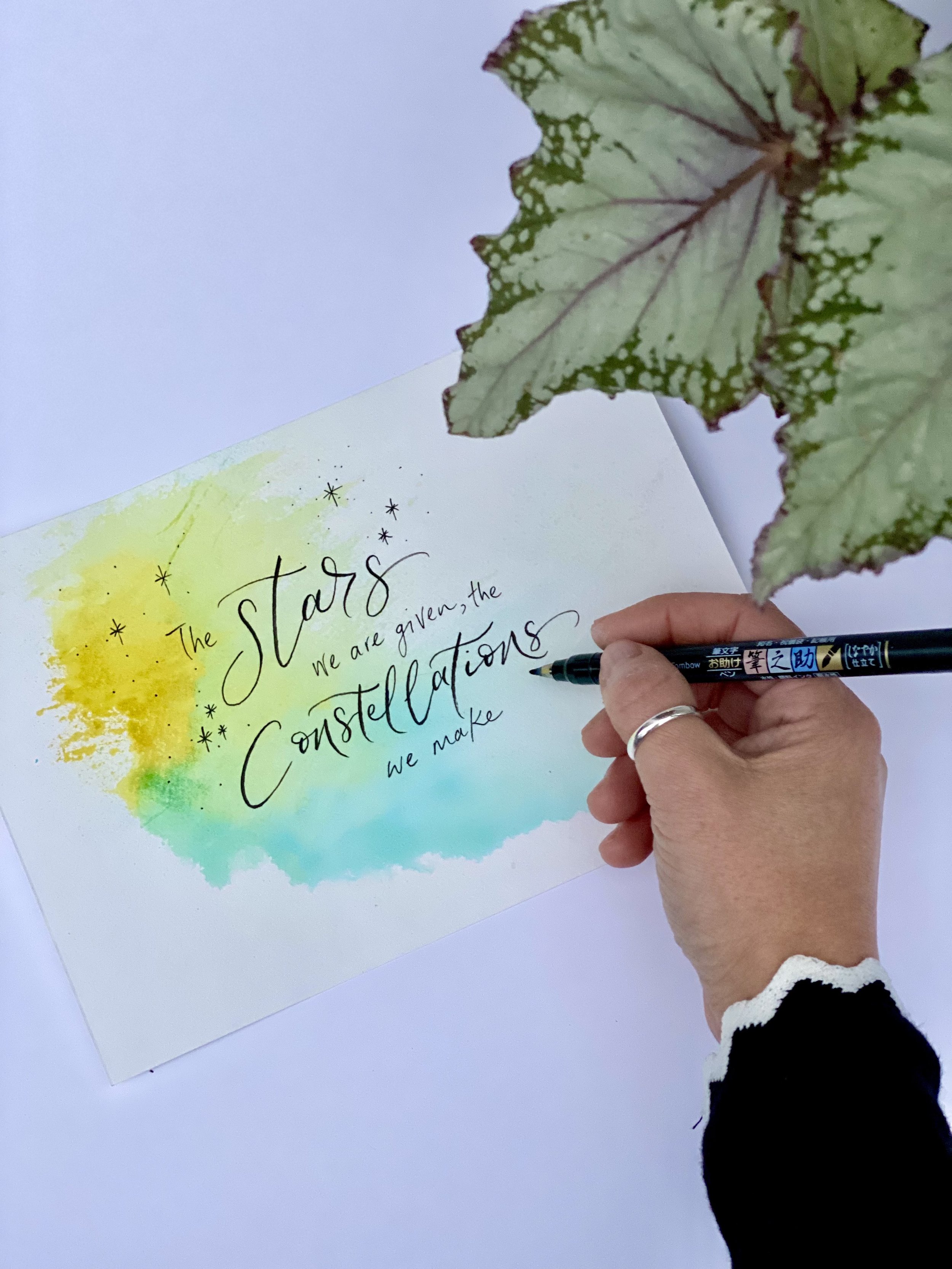 Mint Lettering