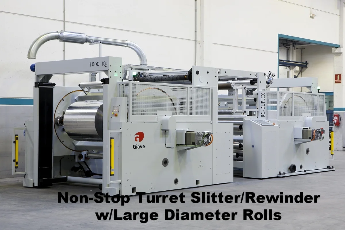 Flying Splice Unwind Rewind Turrets — Novaflex