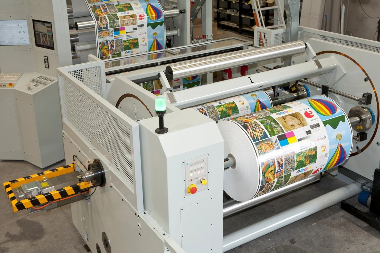 Flying Splice Unwind Rewind Turrets — Novaflex