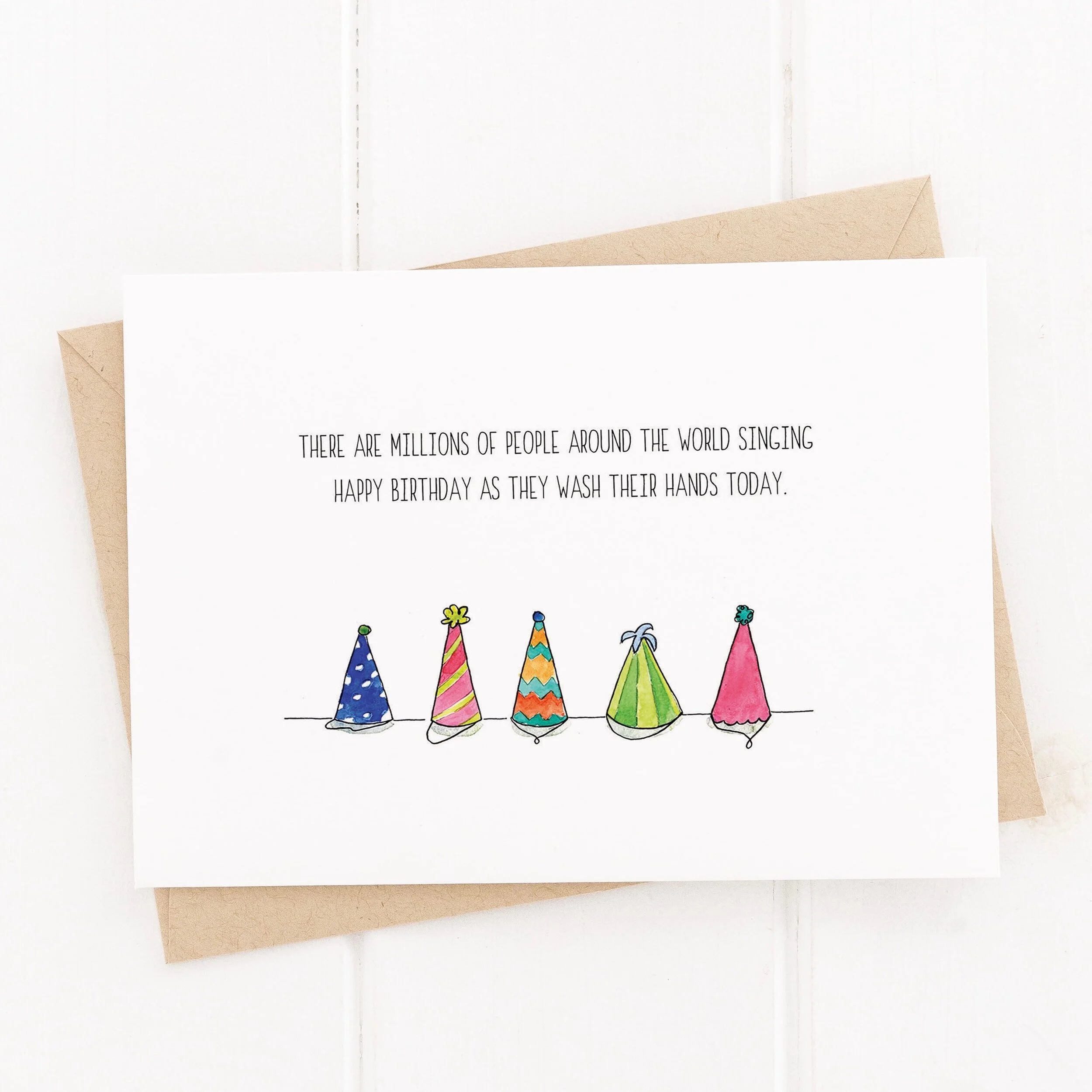 Washing you a Happy Birthday! — Party Napkins