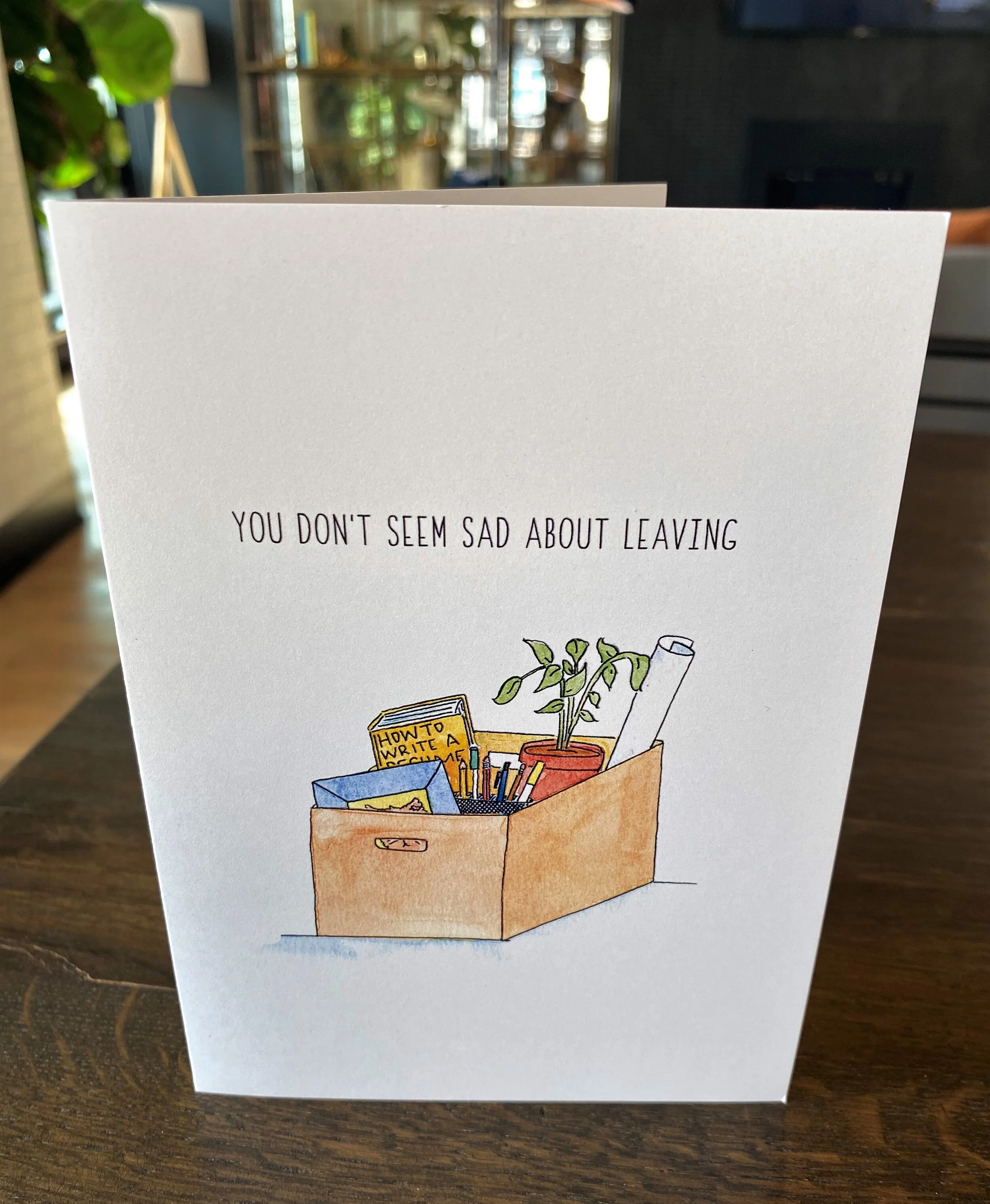 Sad about leaving — Party Napkins