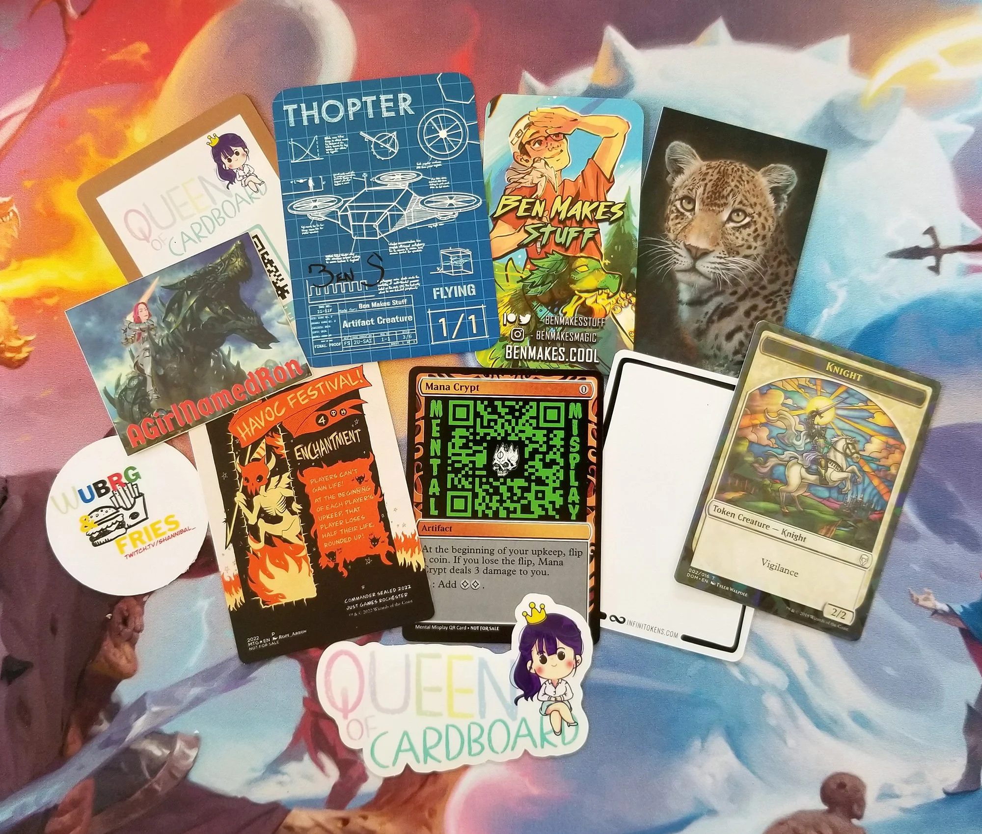 InfiniTokens Dry Erase Cards