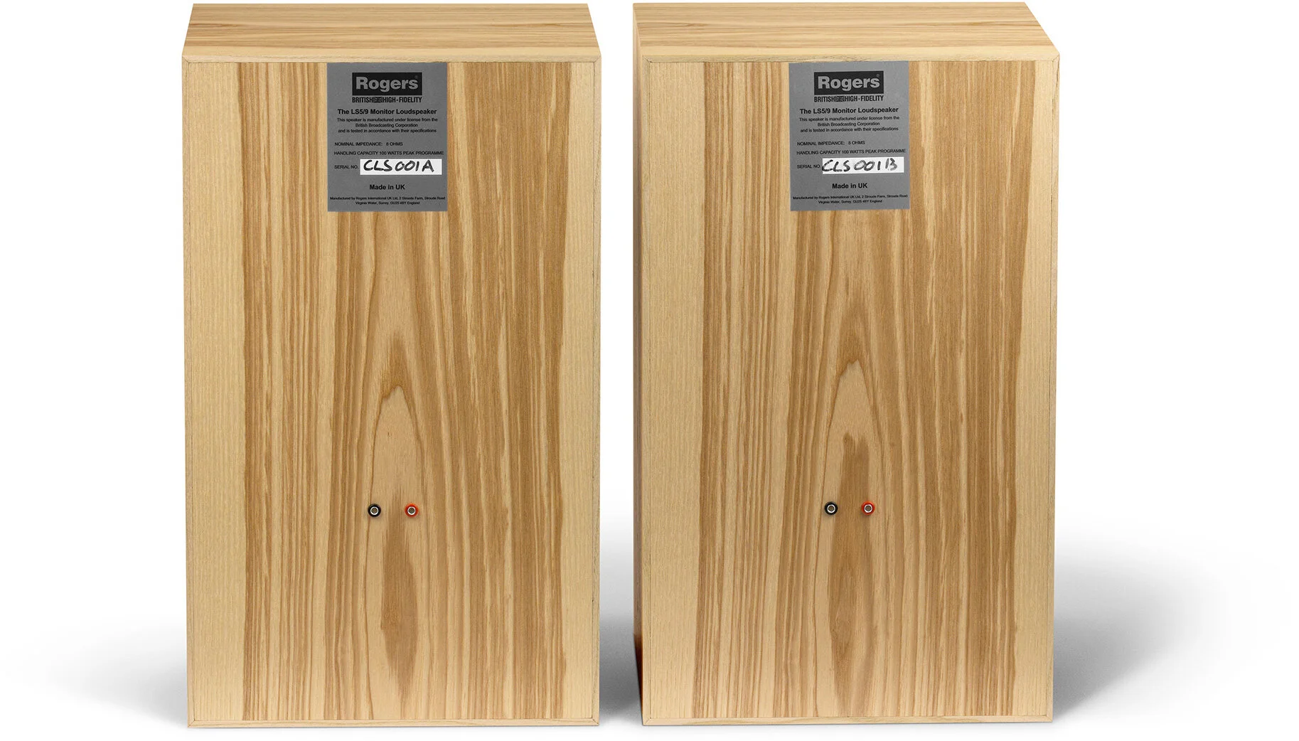 Rogers LS5/9 classic speakers — Rogers