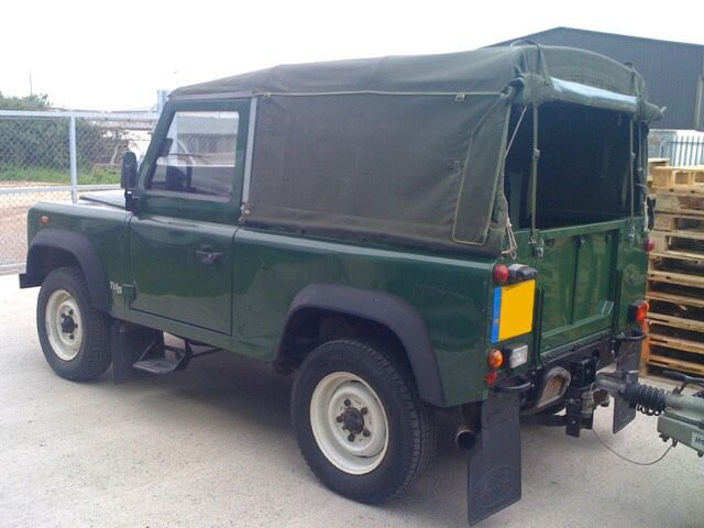 Win a 90" Full Defender Hood Khaki Canvas — Land Rover Owner Show