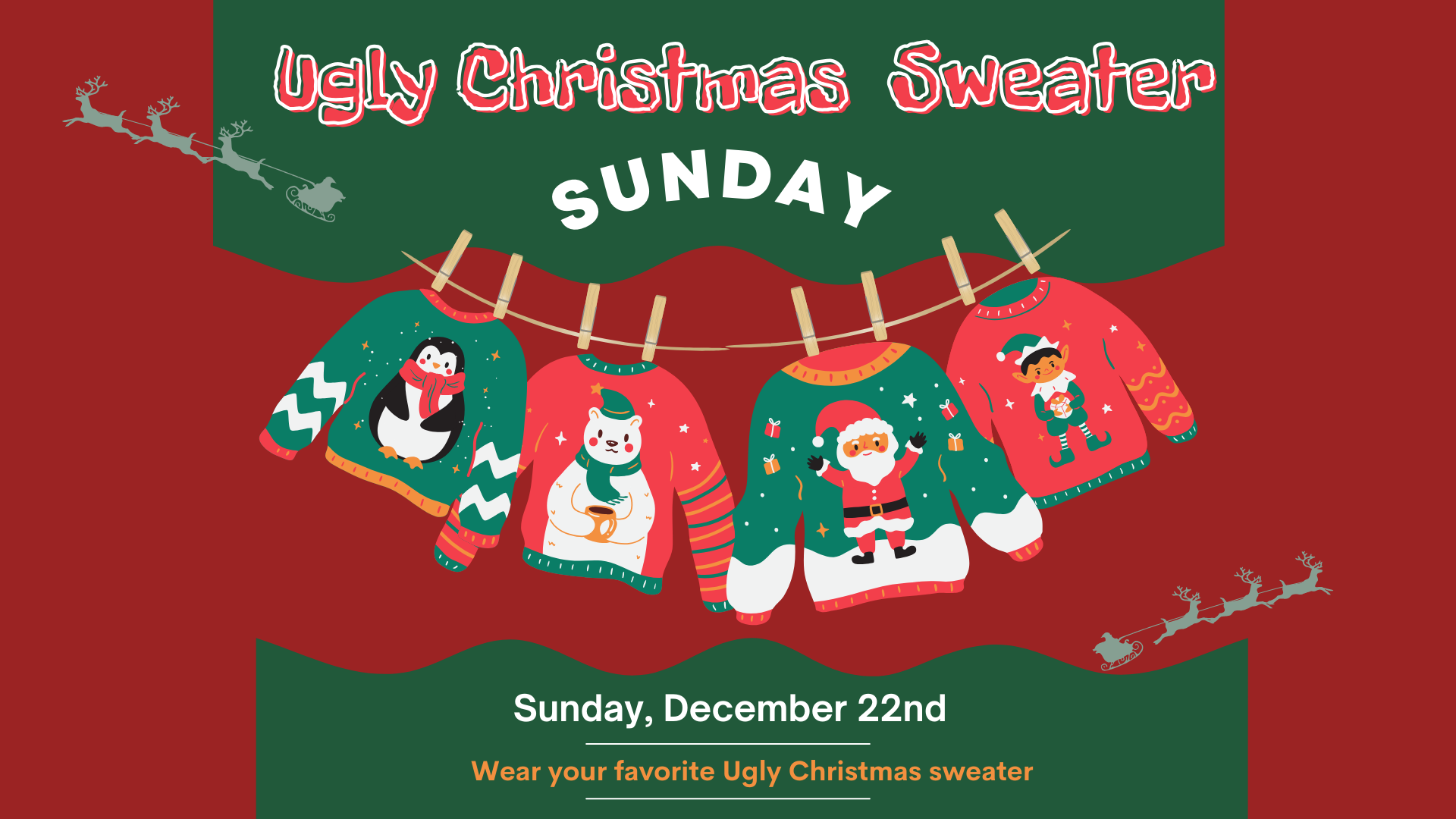 Ugly Sweater Sunday — VisionPointe.org