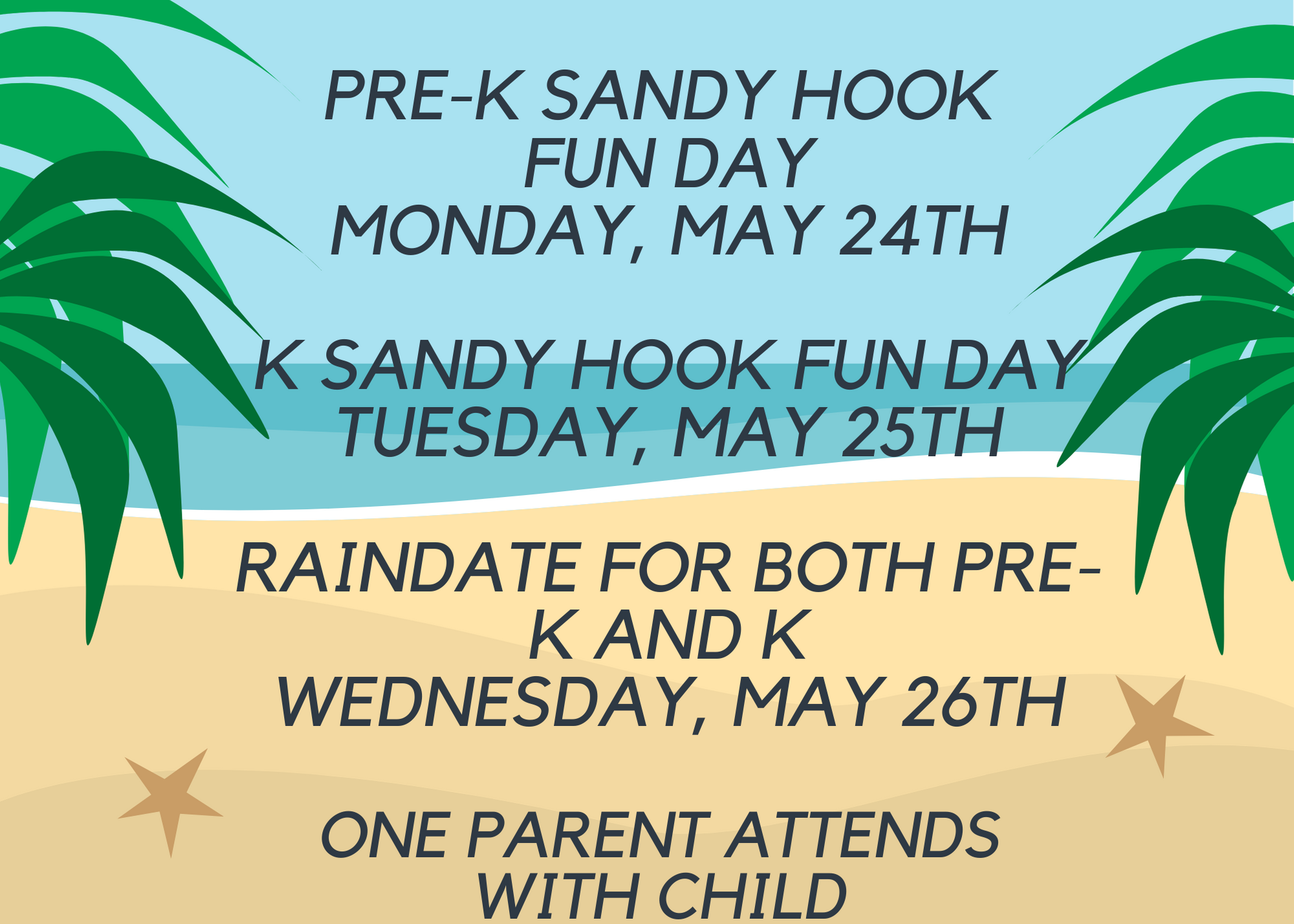 Pre-K and Kindergarten Fun Day at Sandy Hook — Tower Hill School