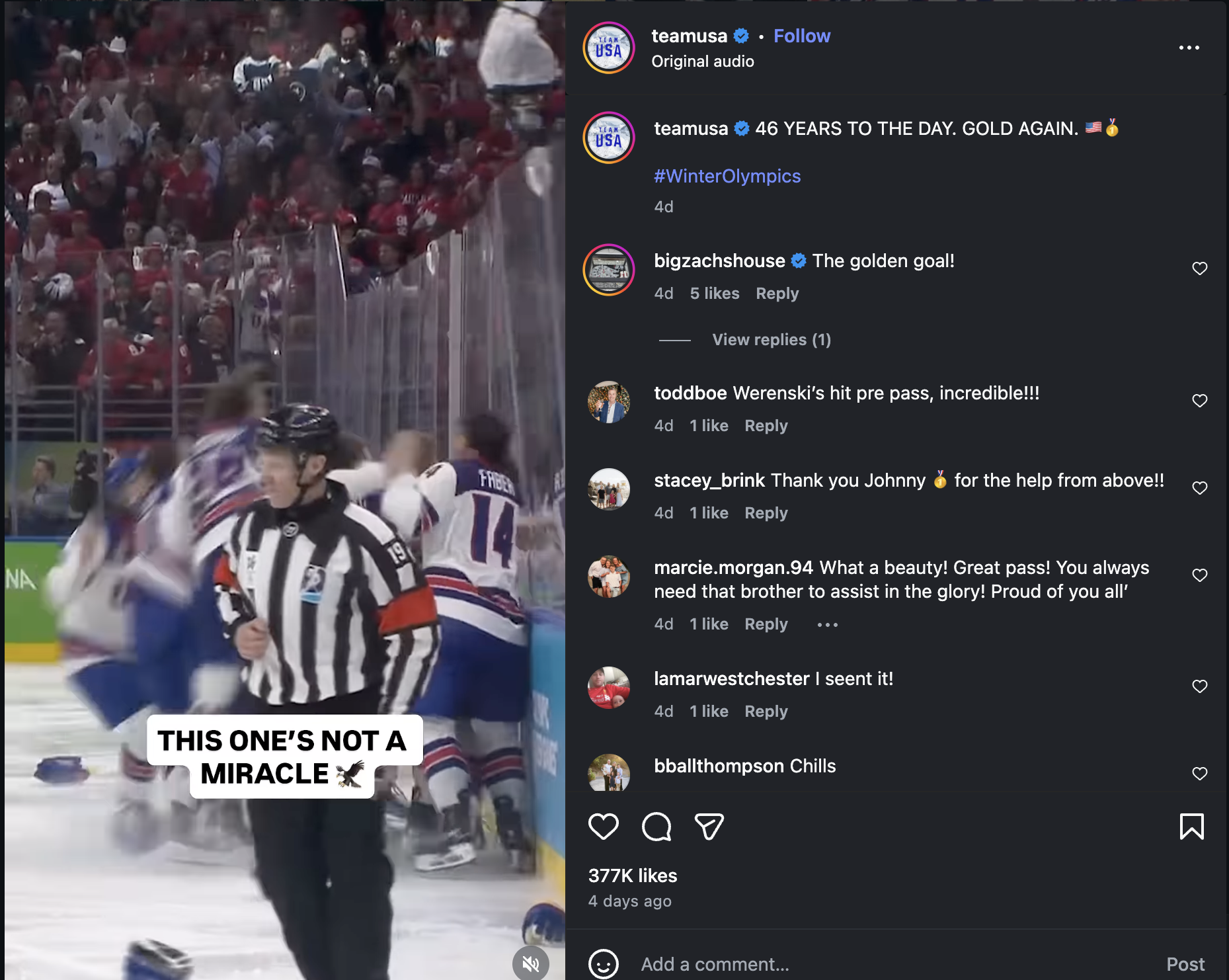 Social Media Audit of 2026 USA Olympic Team — Pursue Persuade