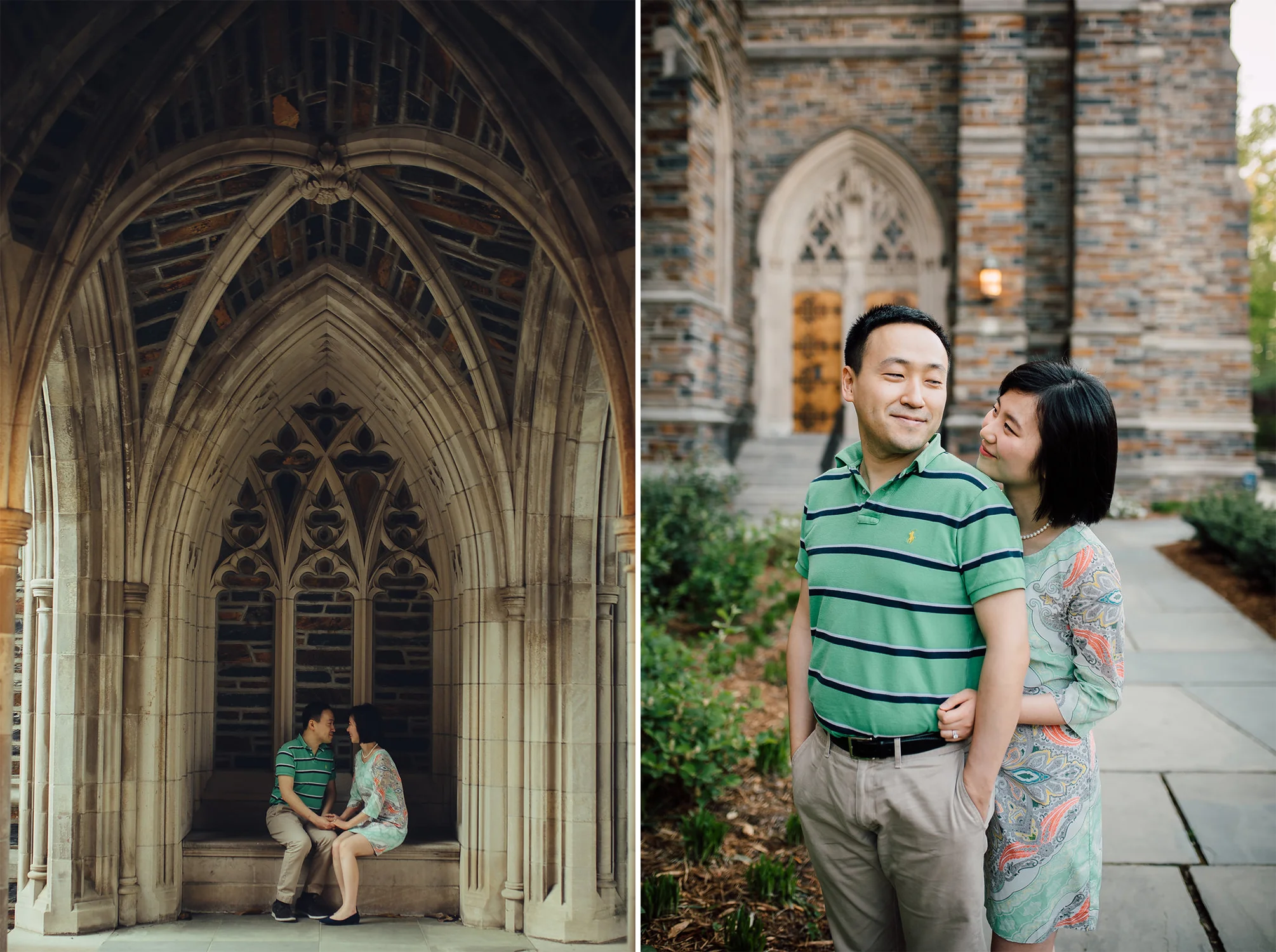 Luyao and Li | Duke Engagement | Durham Wedding Photographer — Joanna ...