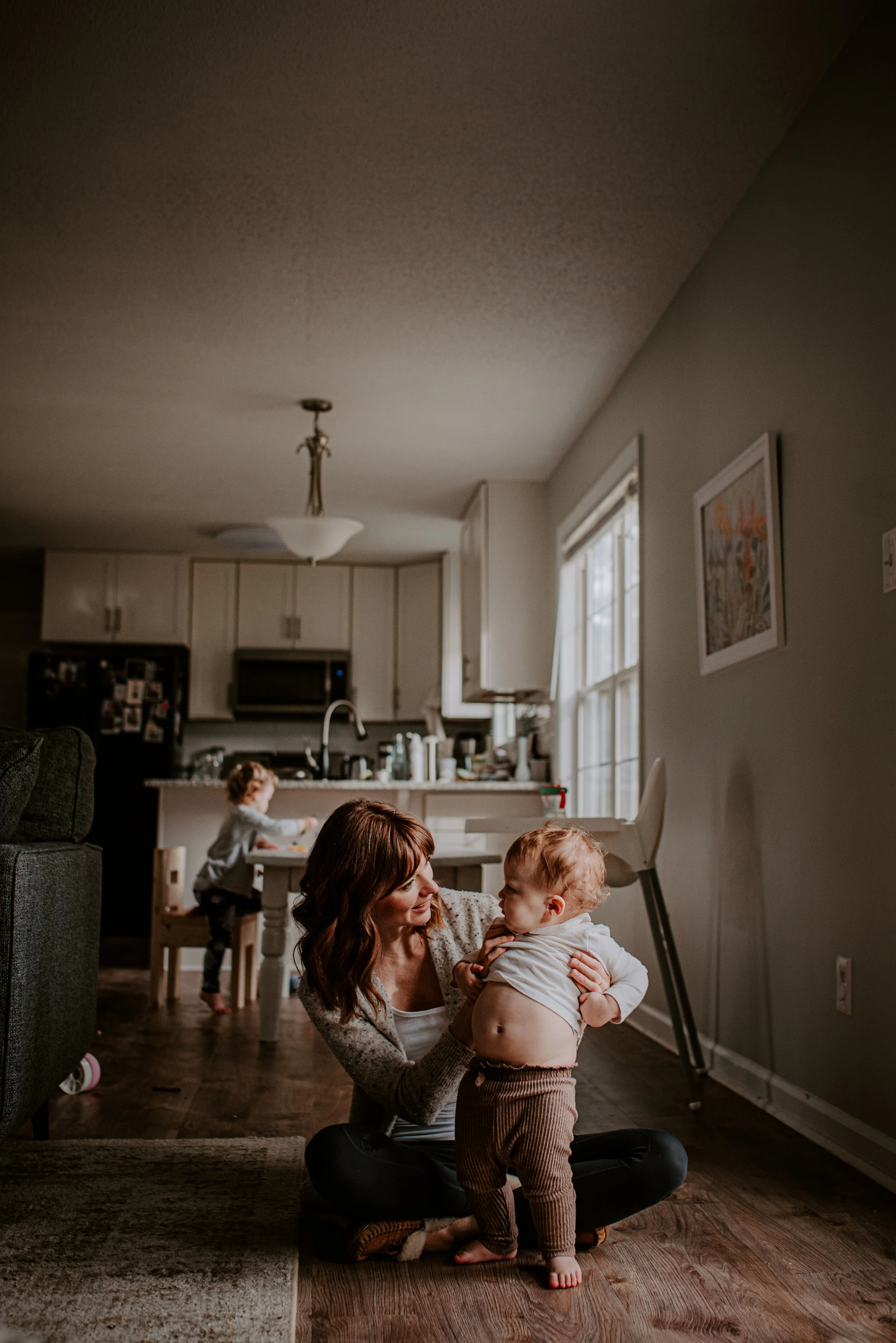 Burris Family | In-Home Family Session Raleigh Photographer — Joanna ...