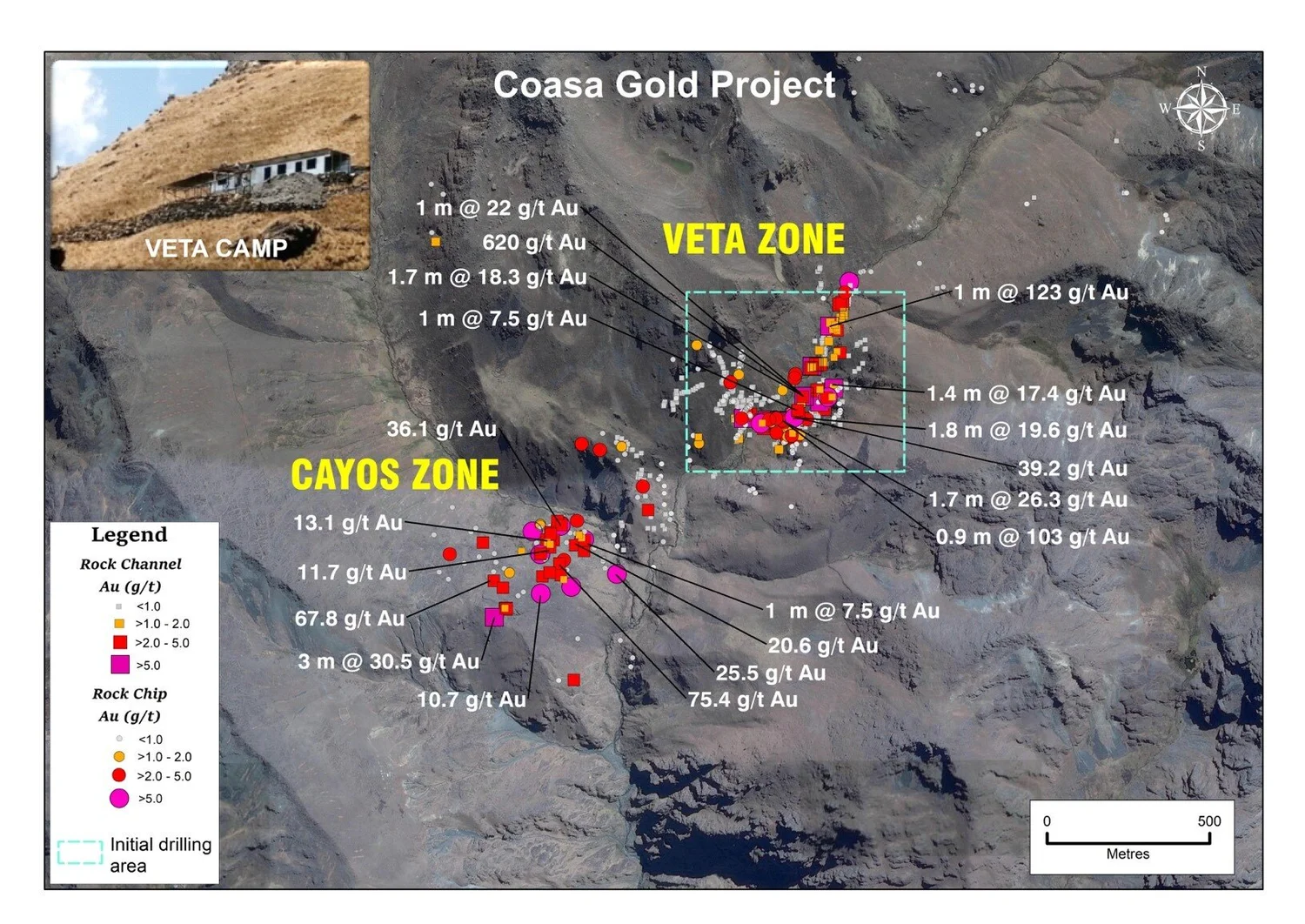 Palamina Secures DIA For Initial Drill Testing Of The Coasa Gold ...