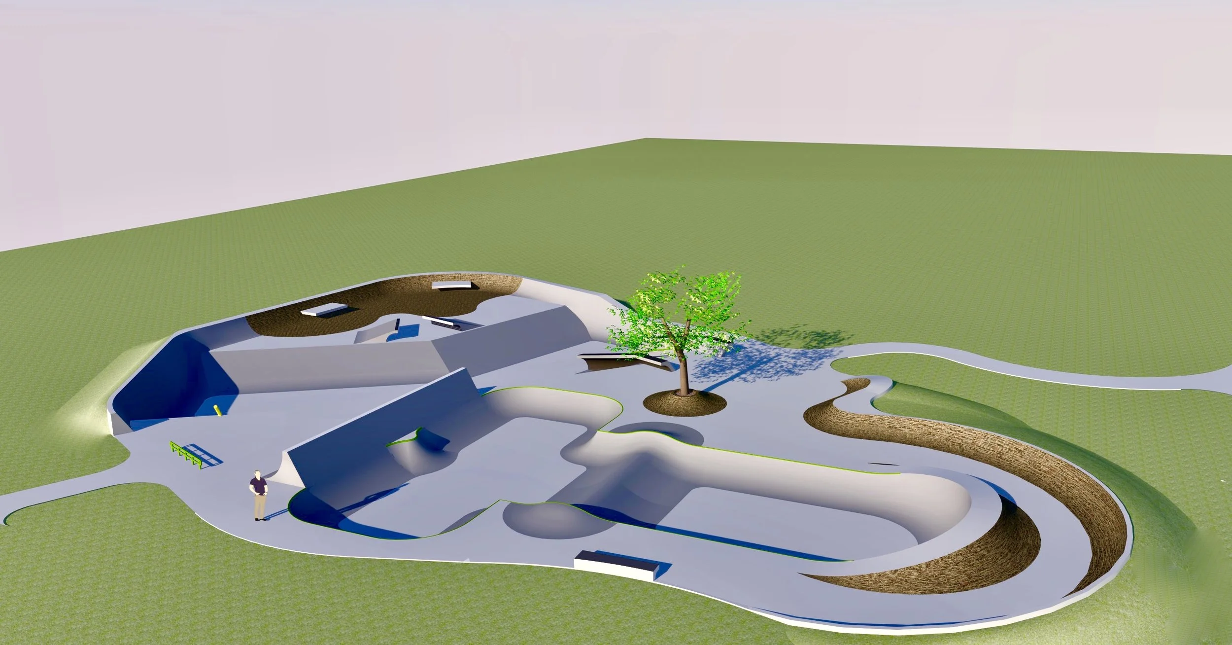 Evergreen Skateparks — Conceptual Design