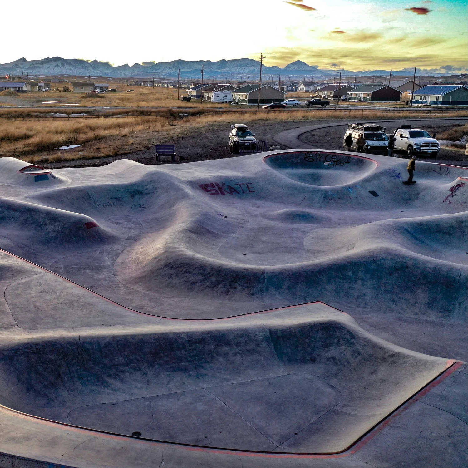 Evergreen Skateparks — Thunder Park, Browning, Montana