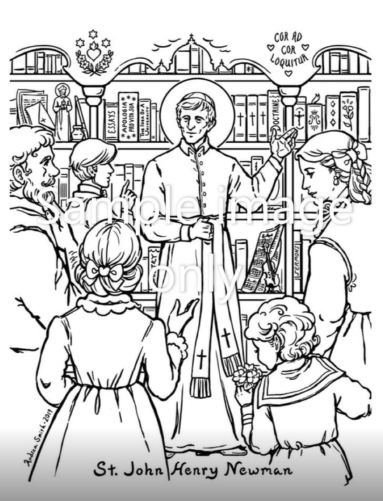 John Henry Coloring Page