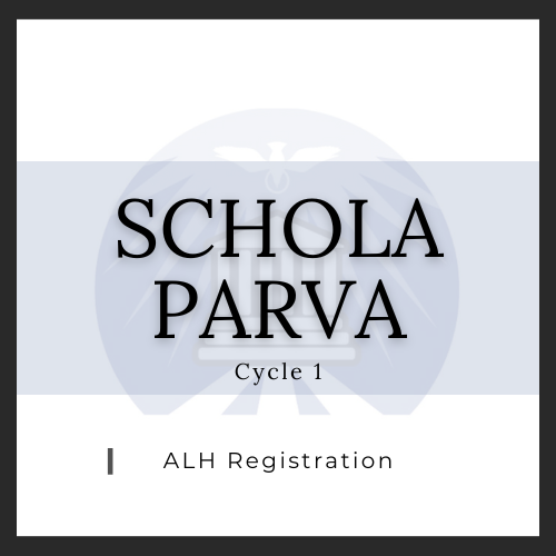 C1 - Schola Parva Registration - ALH — Aquinas Learning