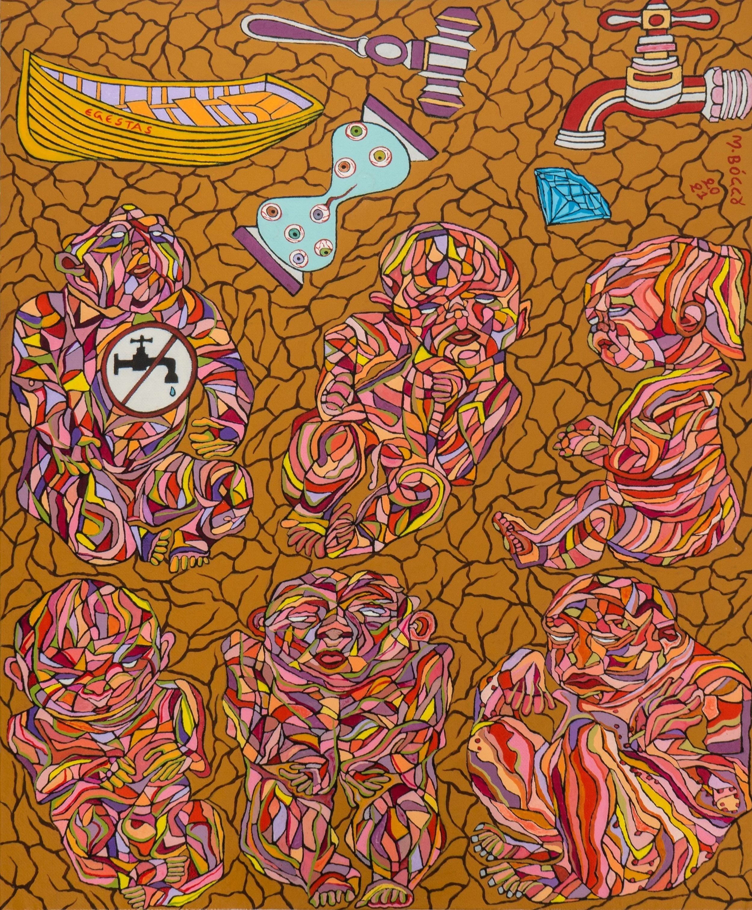 Four Works by Matina Vossou — THIRD ESTATE ART