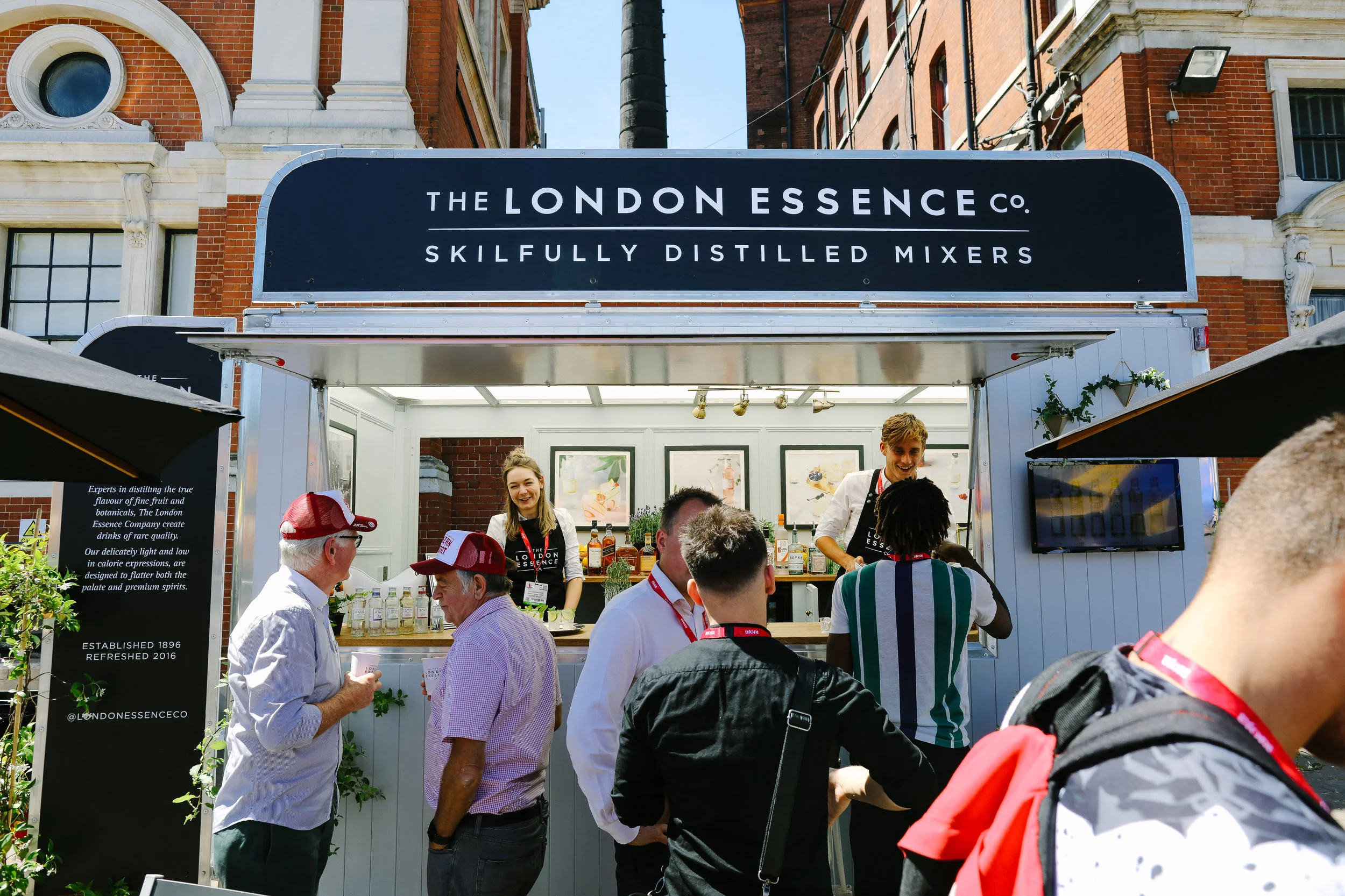 Quirky Group Serve London Essence Company Drinks to Industry Experts at ...