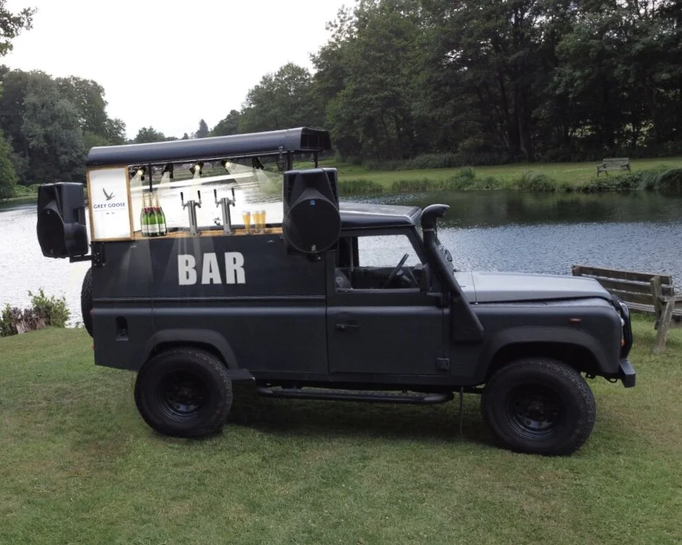 Defender Bar Hire | Quirky Group