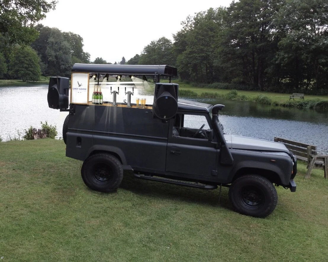 Defender Bar Hire | Quirky Group