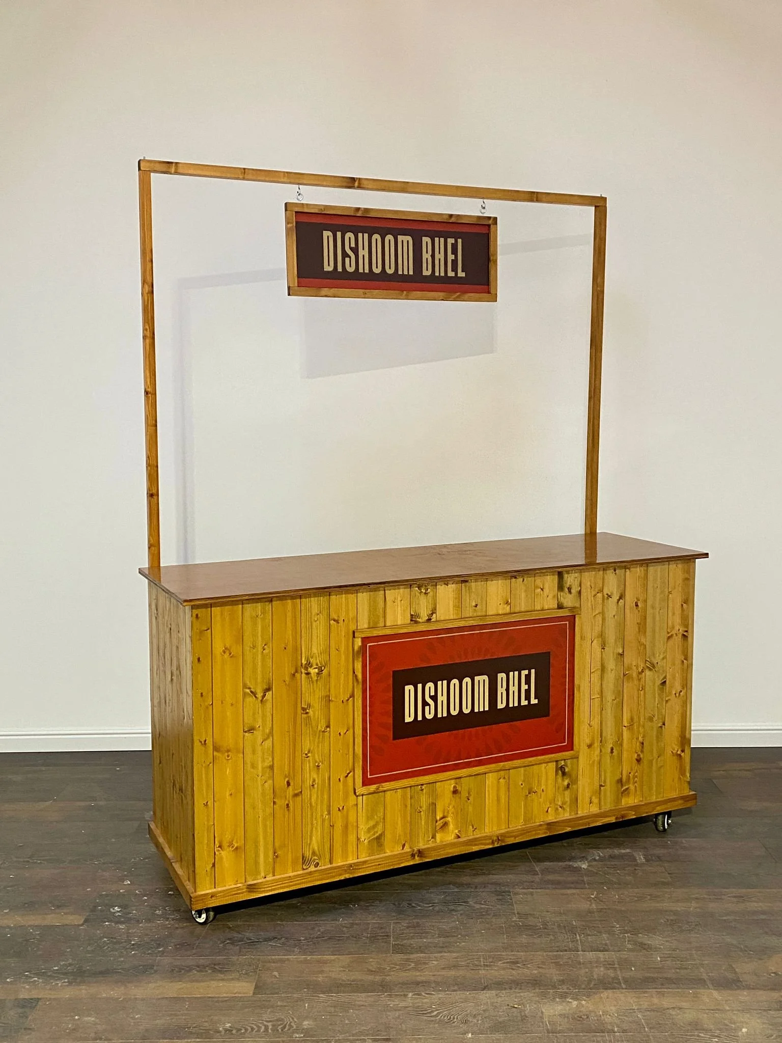 Wooden Food Stall Hire | Quirky Group