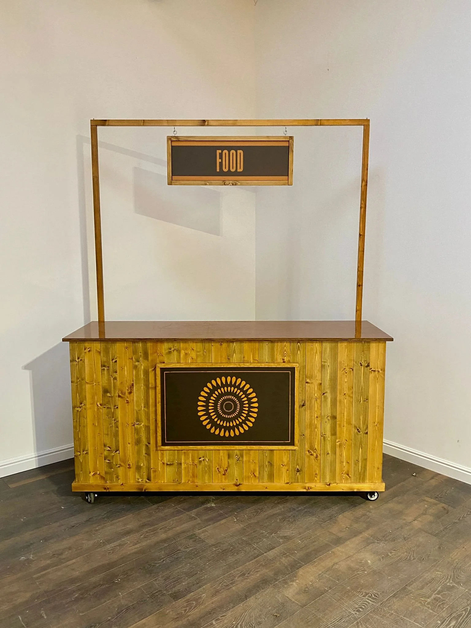 Wooden Food Stall Hire | Quirky Group