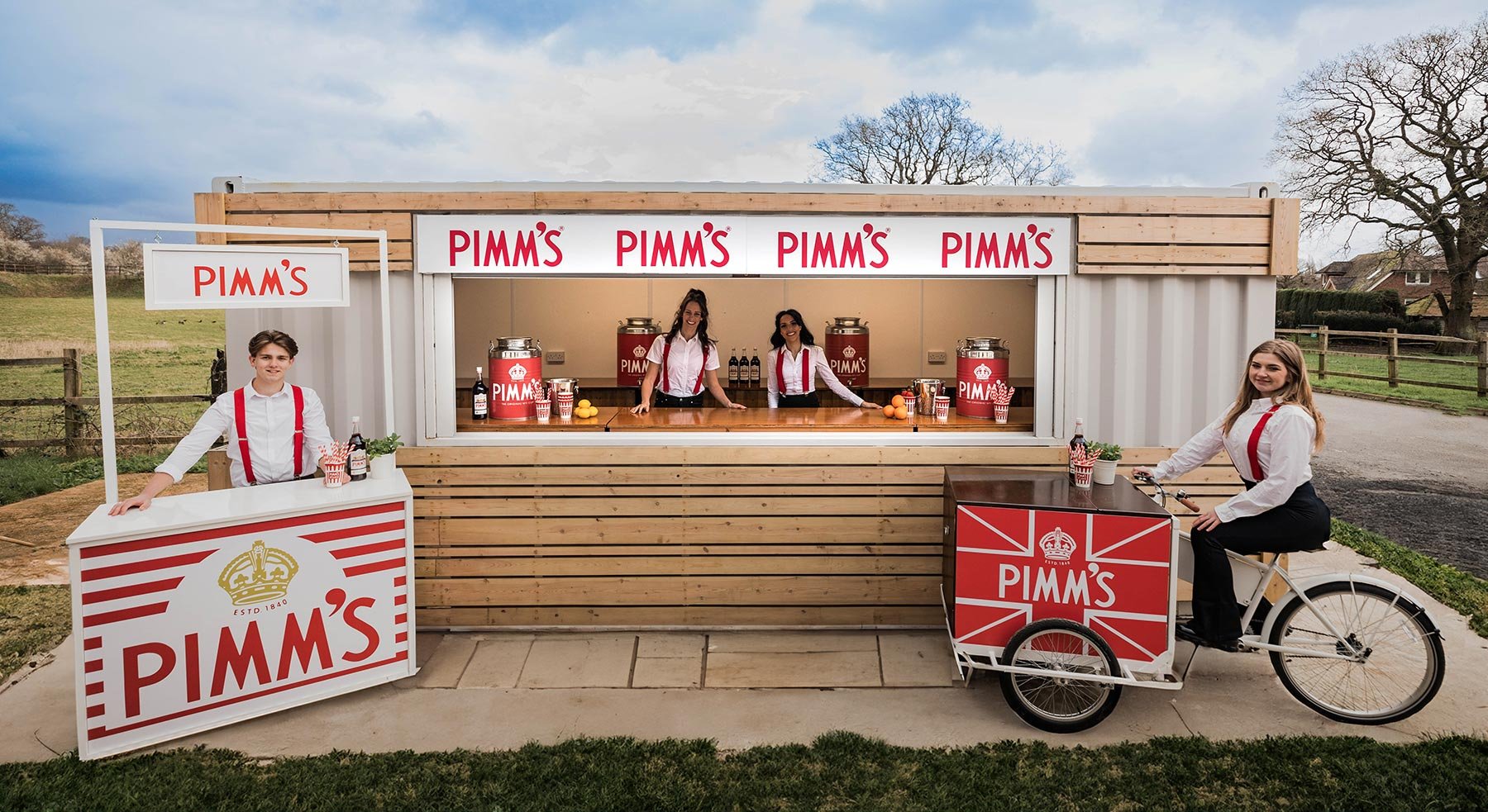 Mobile Bar Hire & Product Sampling Units | Quirky Group