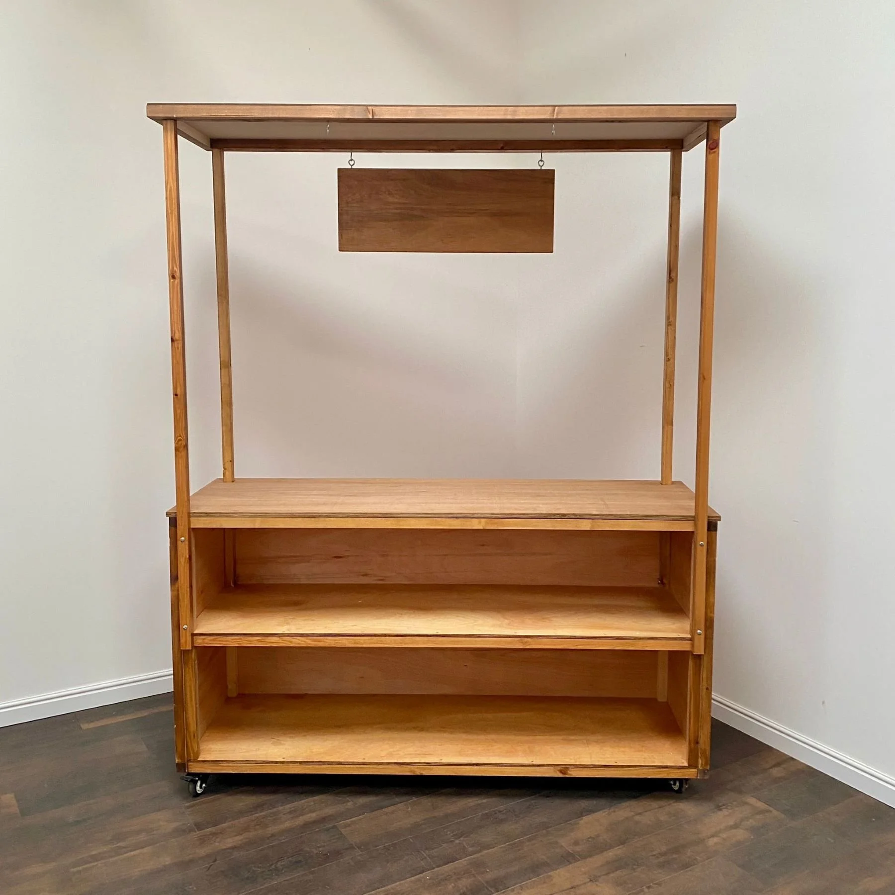 Market Stall With Wooden Roof Hire | Quirky Group