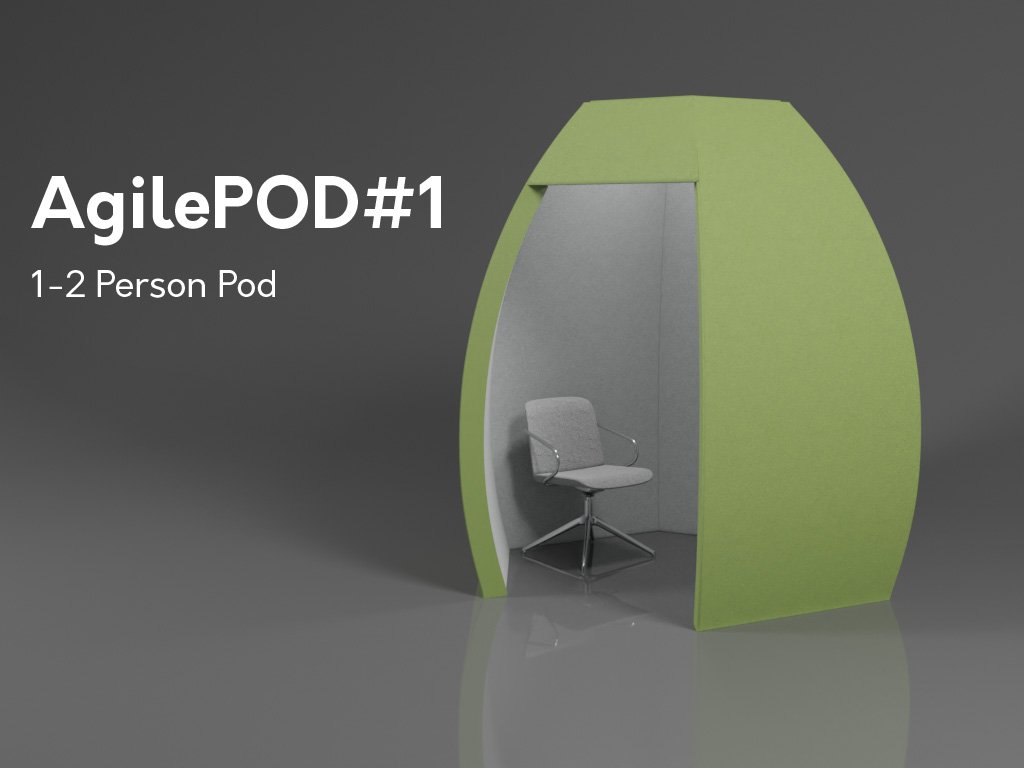 AgilePOD | 1 & 2 Person Pop-Up and Powered Acoustic Office Pods | Agile ...