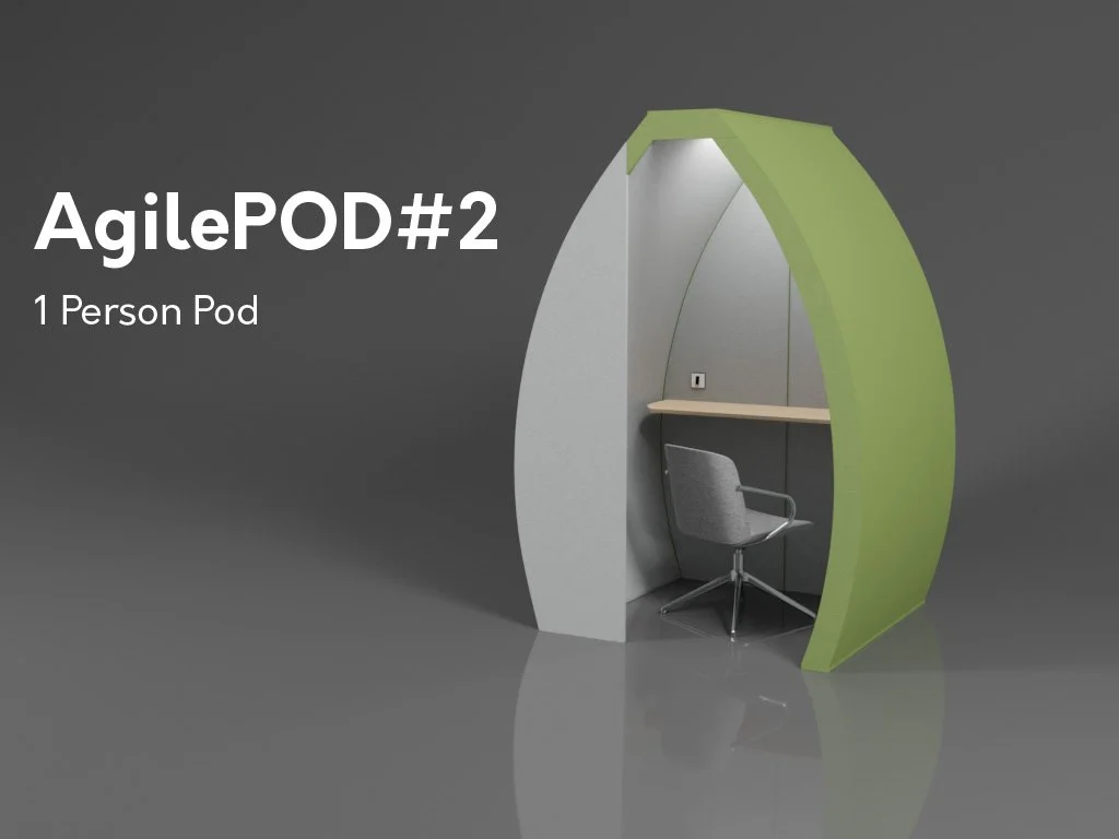 AgilePOD | 1 & 2 Person Pop-Up and Powered Acoustic Office Pods | Agile ...
