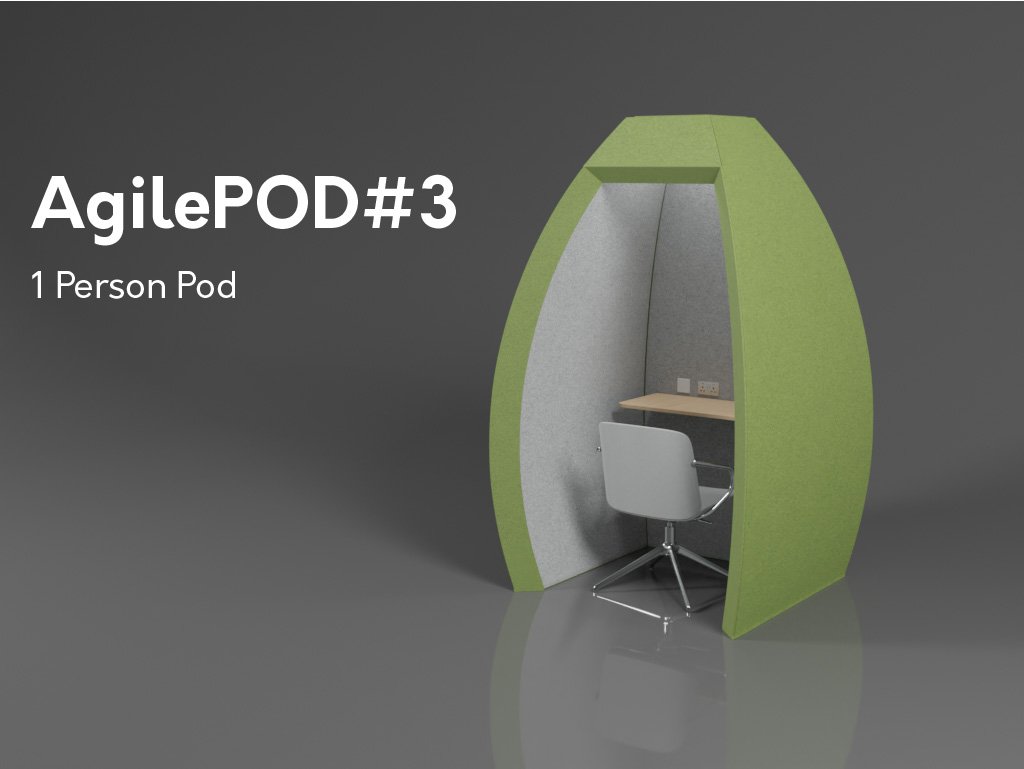 AgilePOD | 1 & 2 Person Pop-Up and Powered Acoustic Office Pods | Agile ...