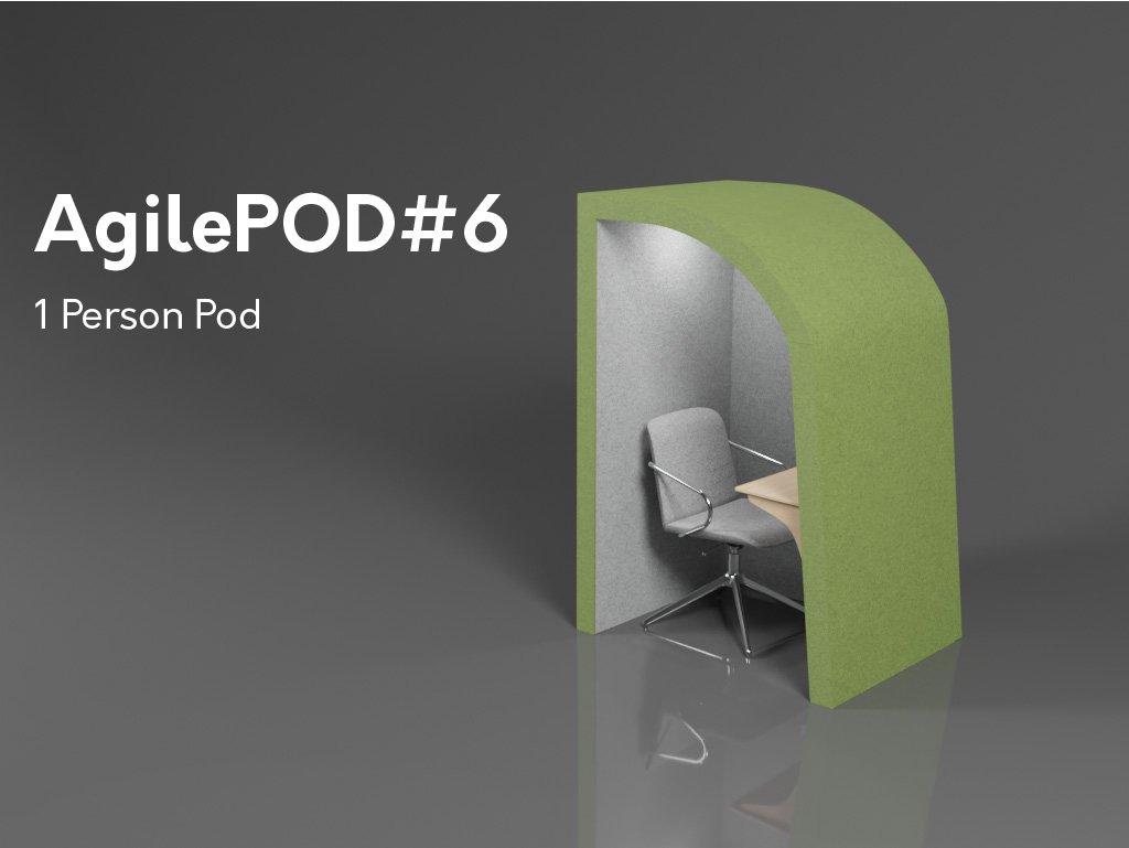 AgilePOD | 1 & 2 Person Pop-Up and Powered Acoustic Office Pods | Agile ...