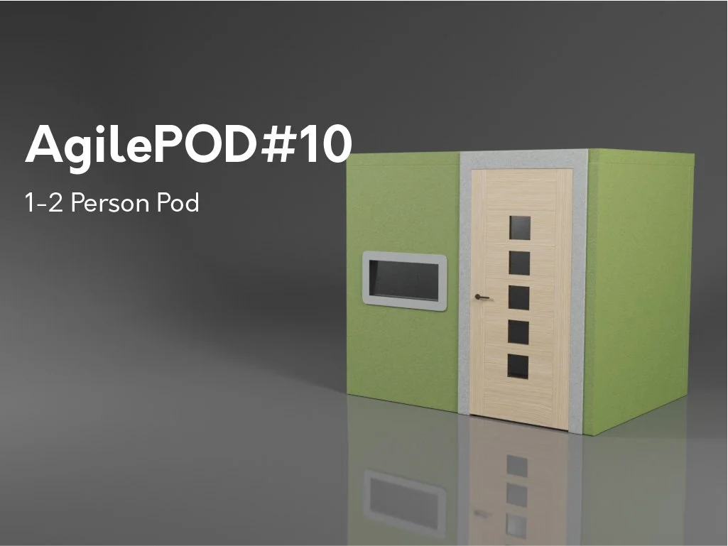 AgilePOD | 1 & 2 Person Pop-Up and Powered Acoustic Office Pods | Agile ...