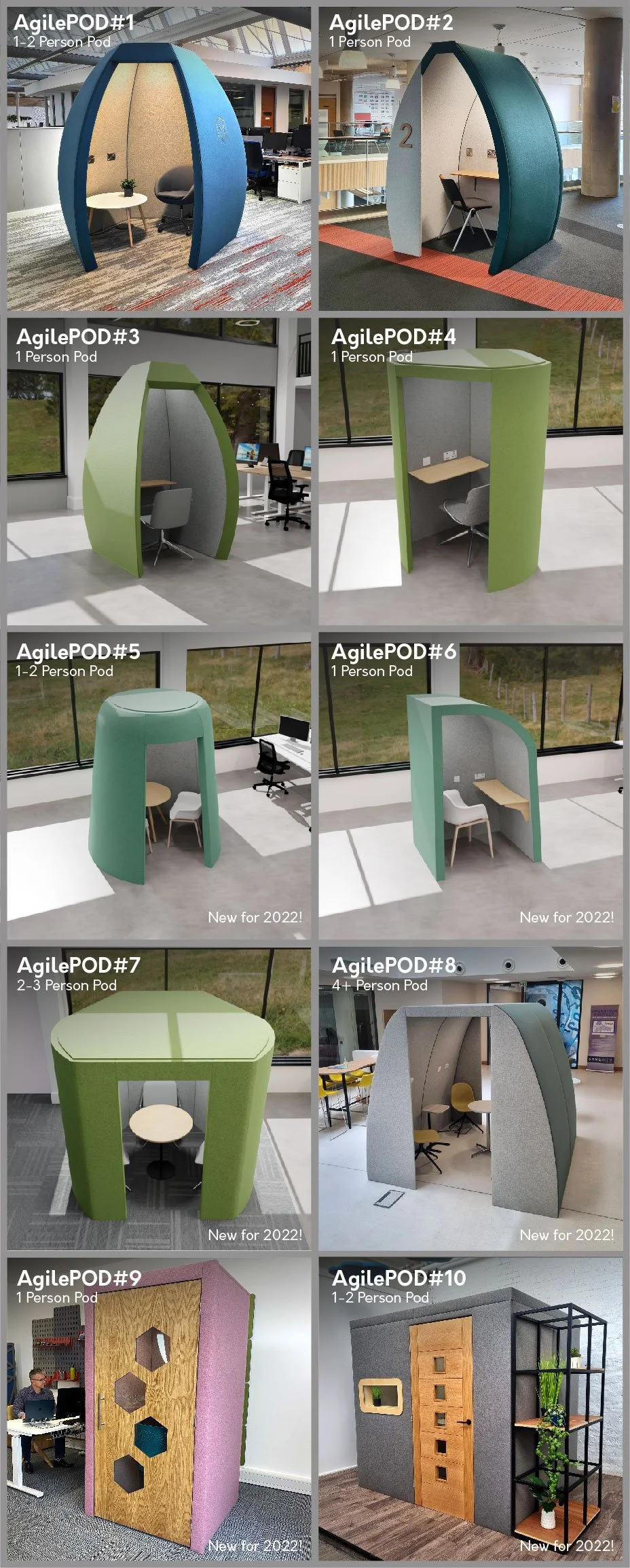 Office Meeting Pods & Acoustic Pods — AgileAcoustics