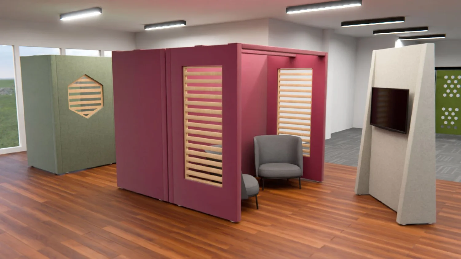 Modulise acoustic modular screens by AgileAcoustics — AgileAcoustics