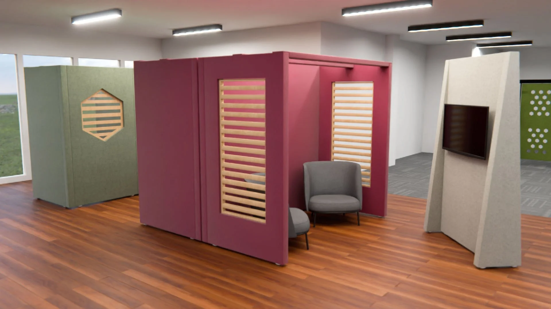 Modulise acoustic modular screens by AgileAcoustics — AgileAcoustics