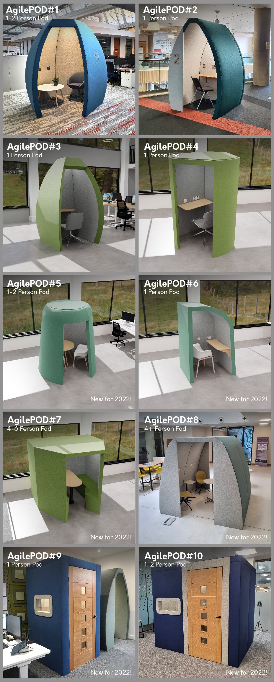AgilePOD Acoustic Office Pods — AgileAcoustics