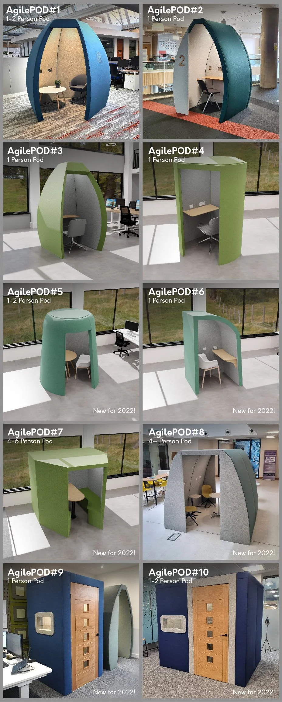 AgilePOD Acoustic Office Pods — AgileAcoustics