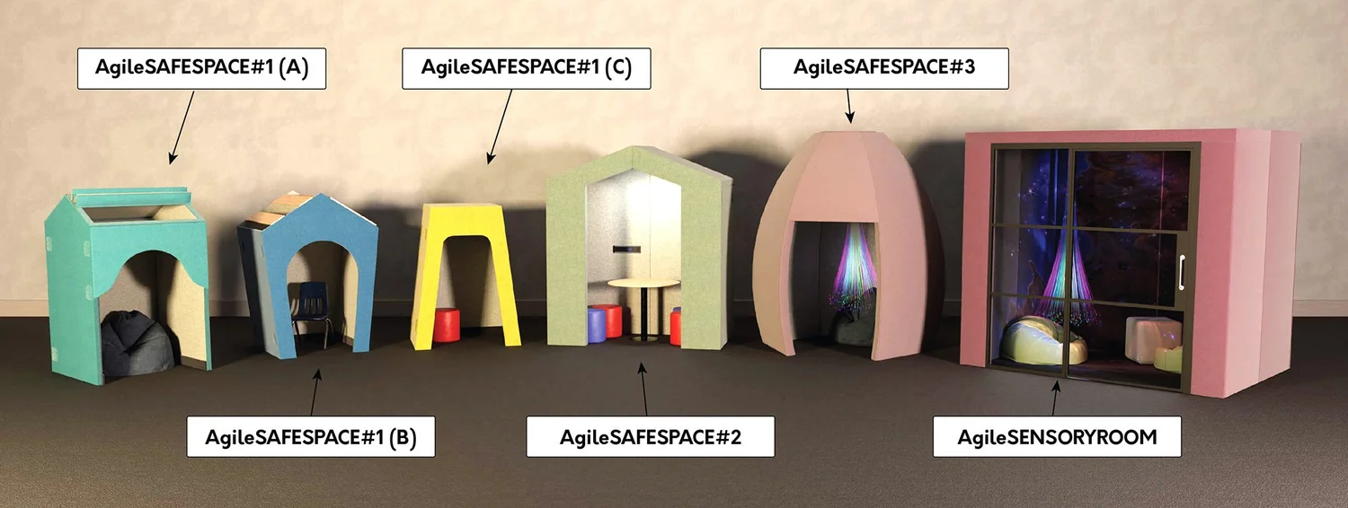 AgileSafeSpace | Acoustic Pods & Booths for Schools — AgileAcoustics