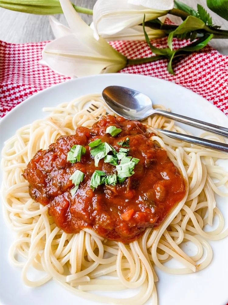 The Godfather: Classic Spaghetti Marinara — The Literary Vegan