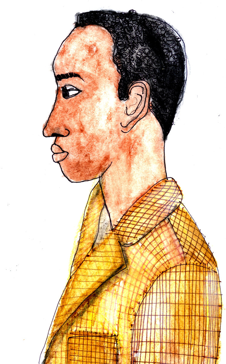 Crooks Of Mice And Men Drawing