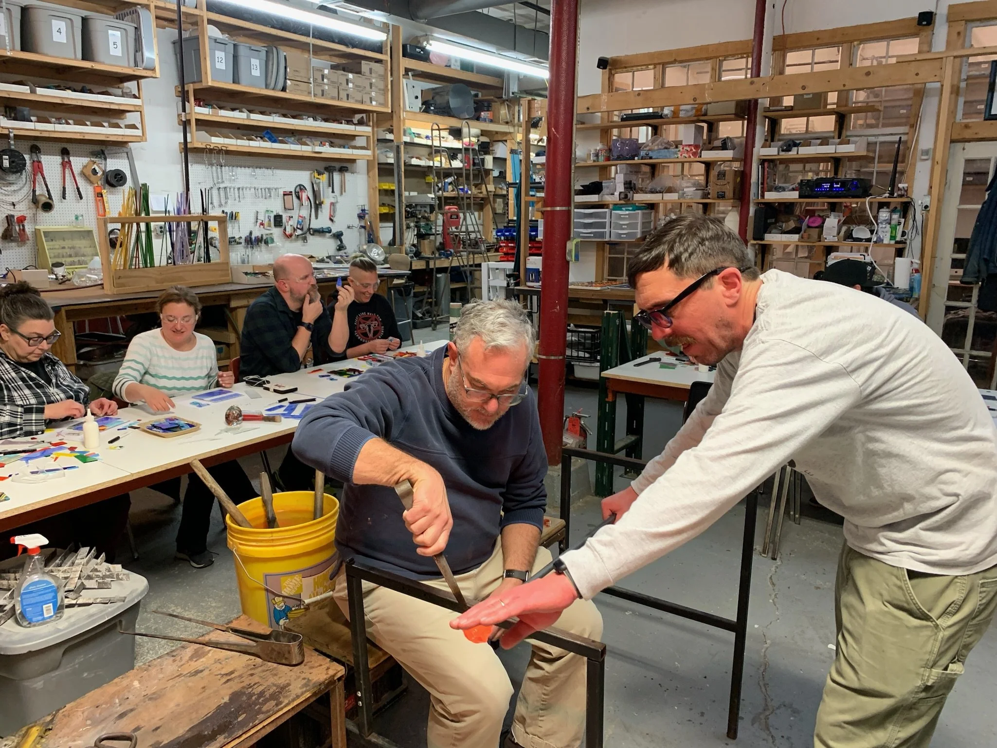 Glassblowing classes in Salem, MA — North Shore Glass School