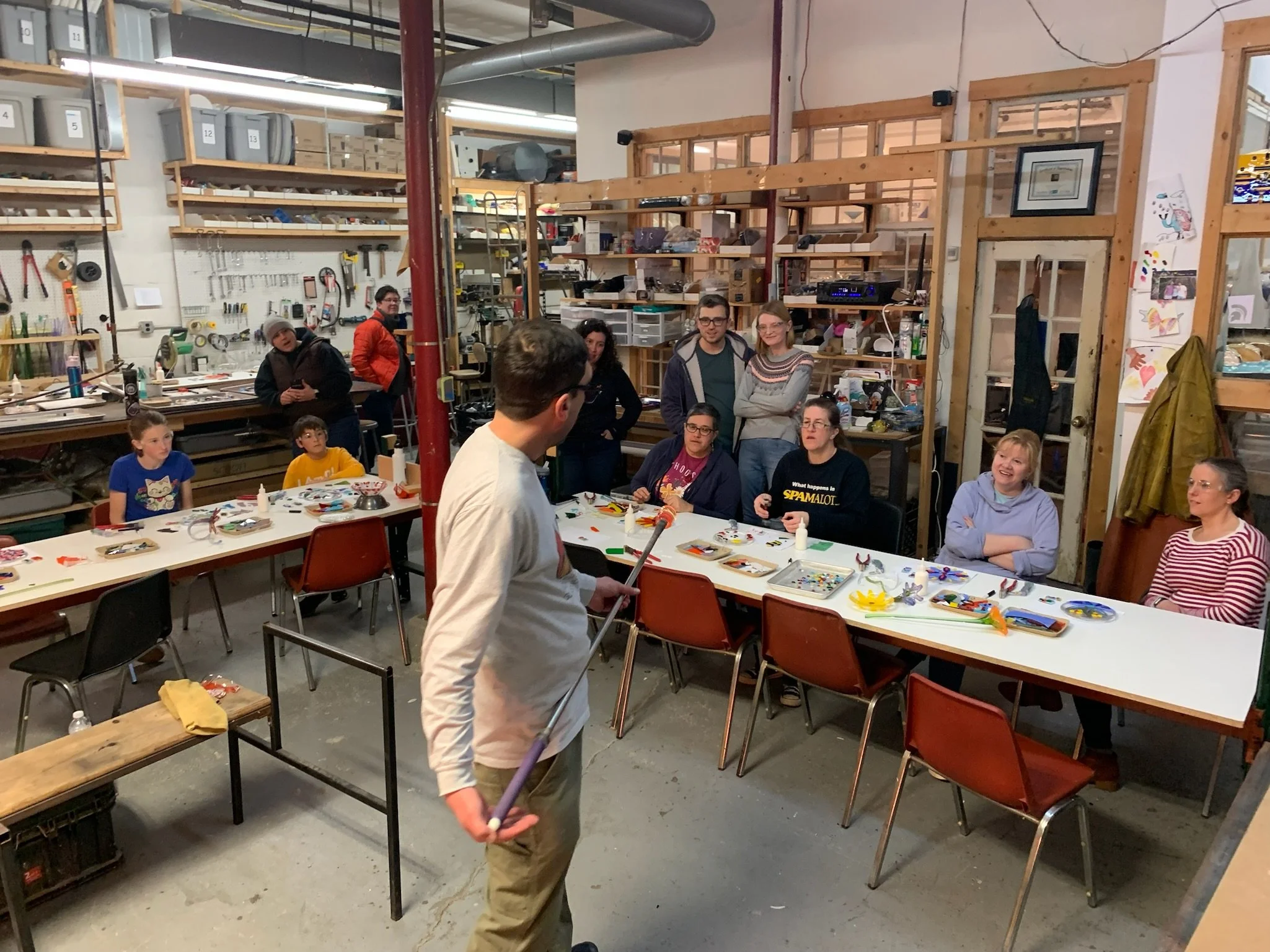 Glassblowing classes in Salem, MA — North Shore Glass School
