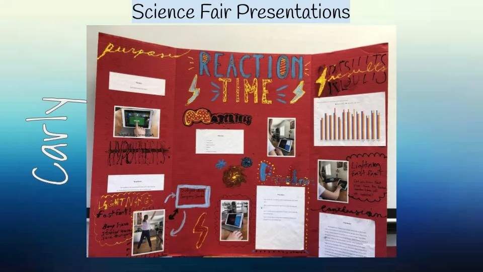Sixth Grade Science Fair — Coastline Christian Academy