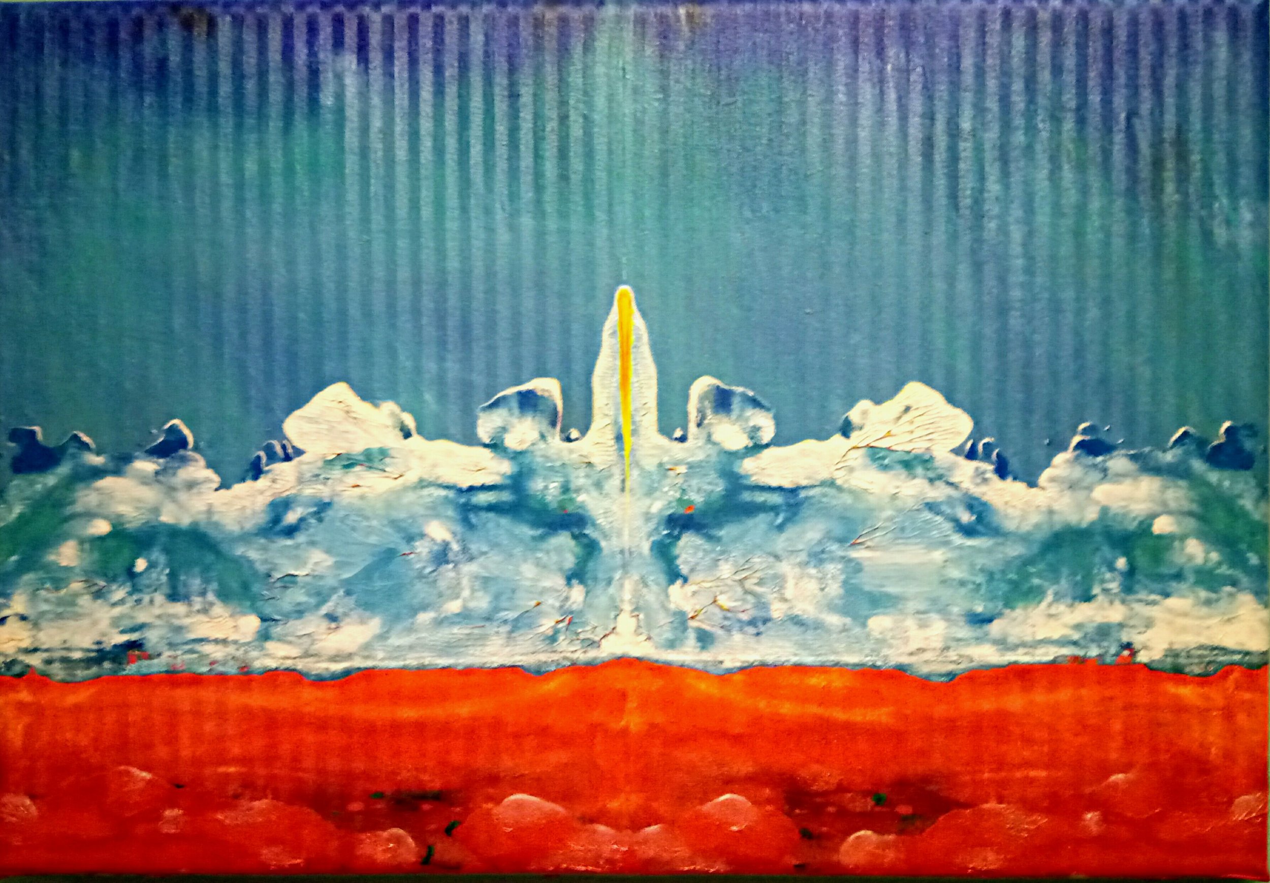 Australian artist and abstract painter Gordon Carmichael