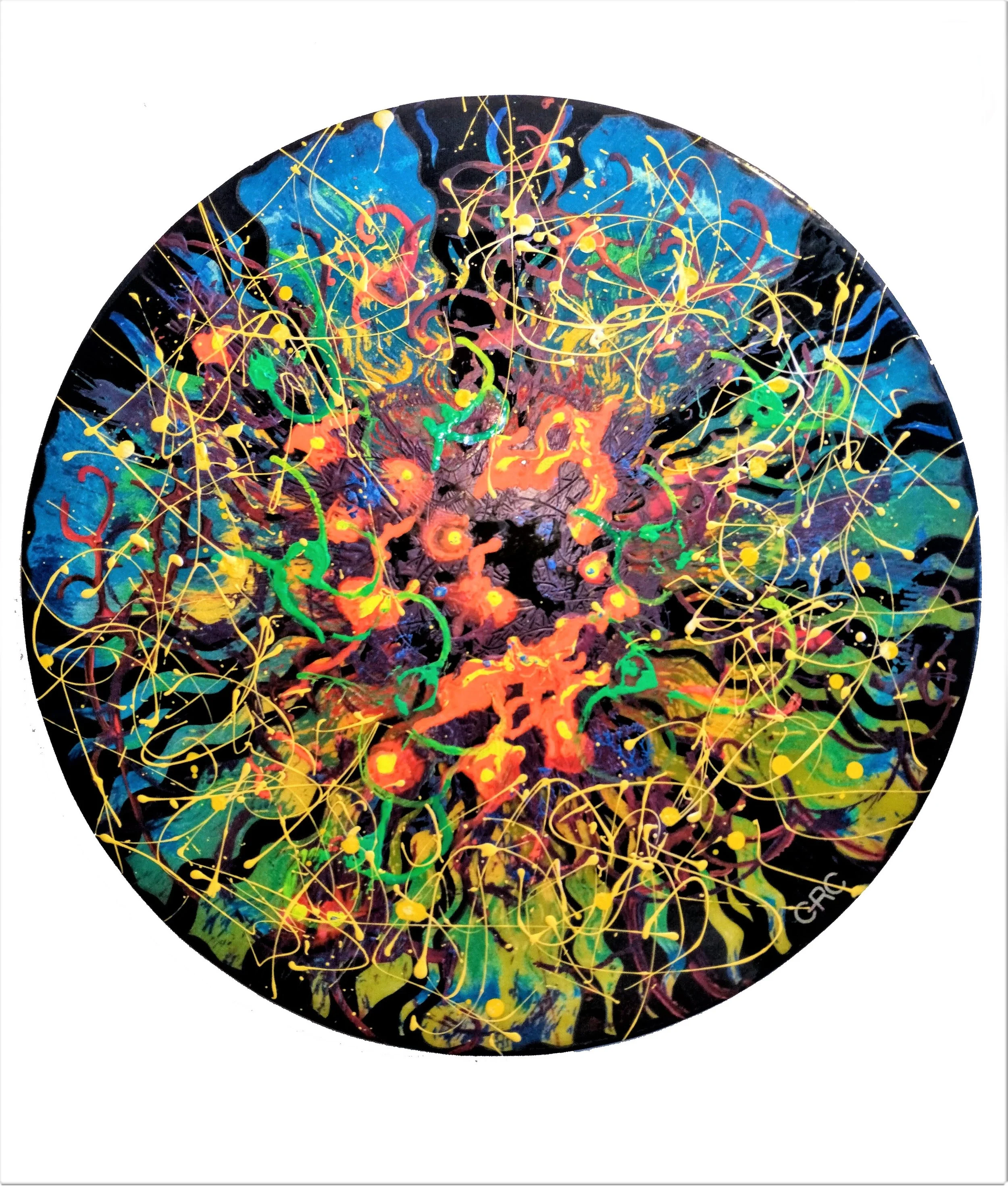 Australian artist and abstract painter Gordon Carmichael