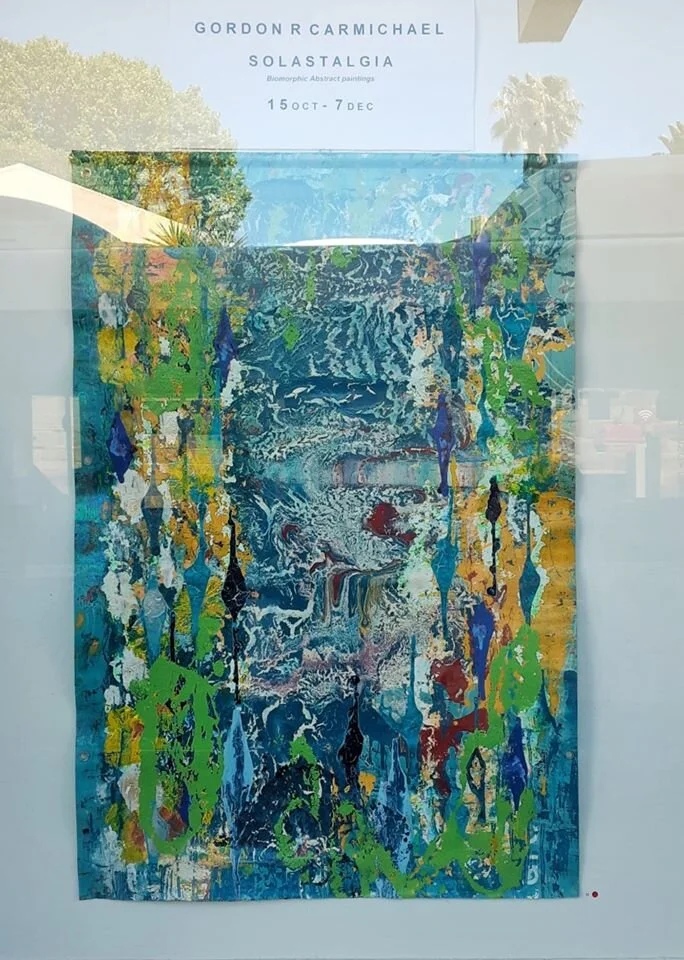 Australian artist and abstract painter Gordon Carmichael