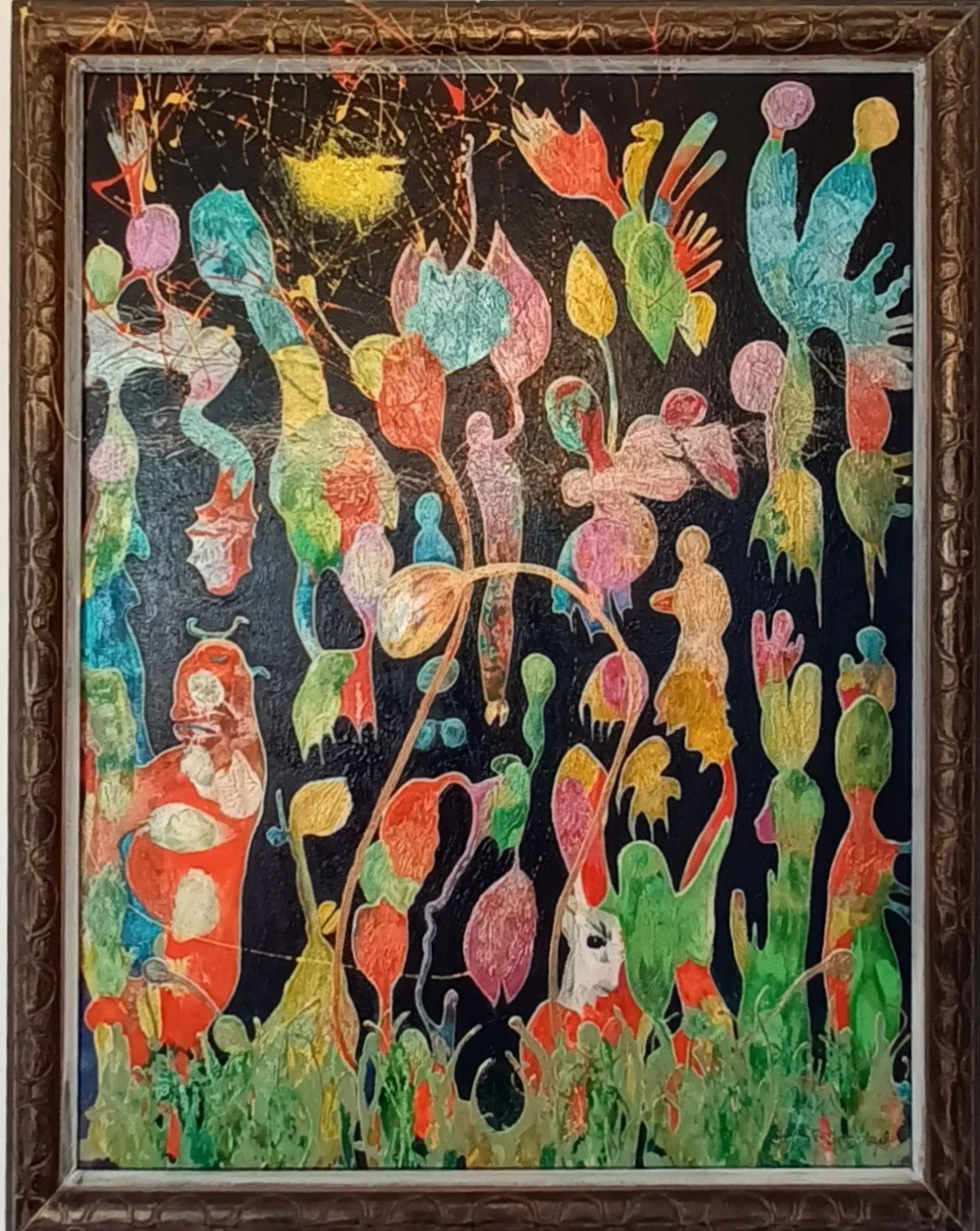 Australian artist and abstract painter Gordon Carmichael