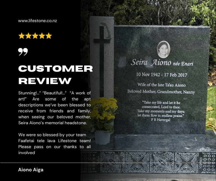 NZ Headstones and Plaques. LifeStone NZ Memorials