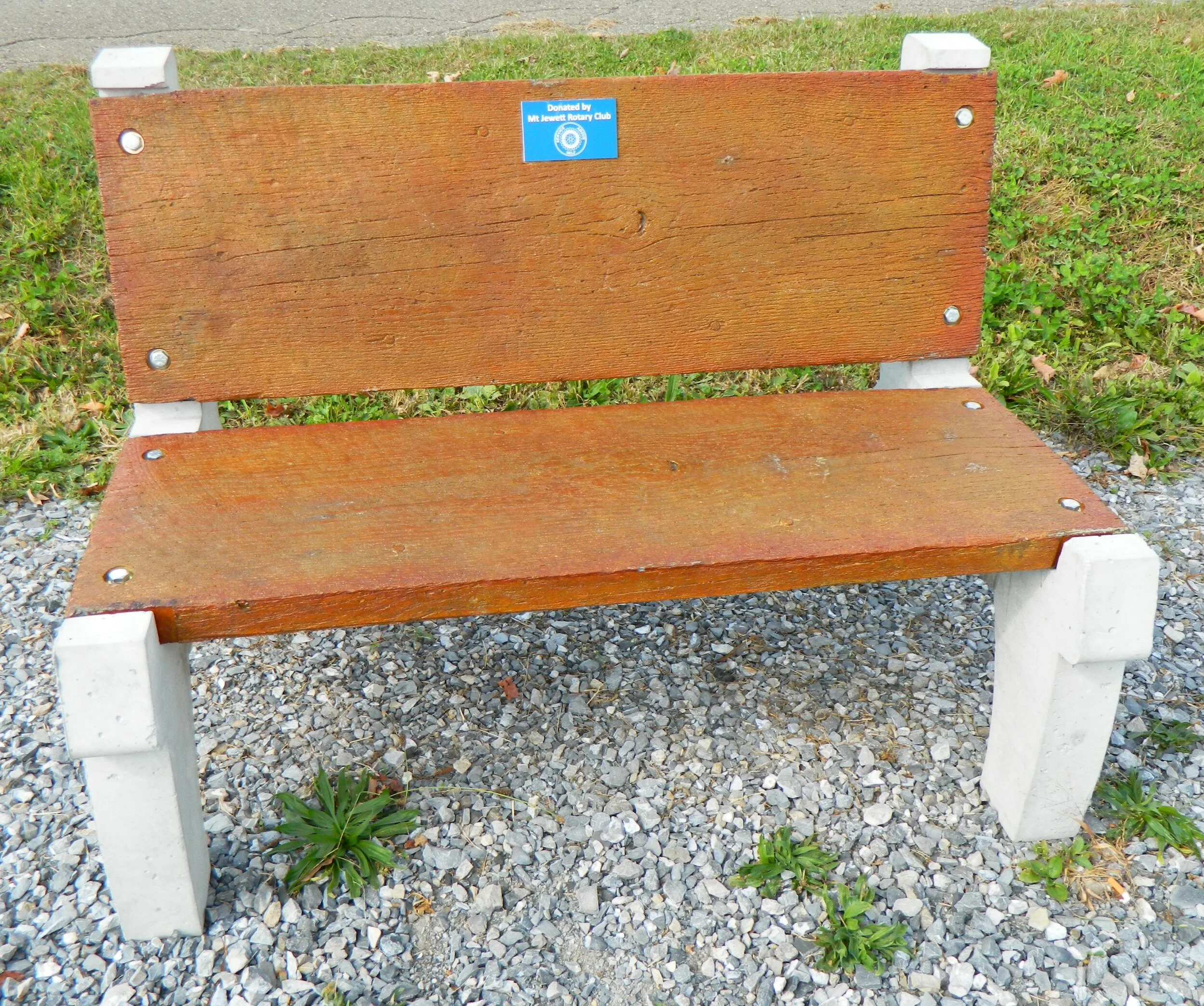 Benches & Memorials — Mt Jewett to Kinzua Bridge (MJ2KB) Trail Club (home)