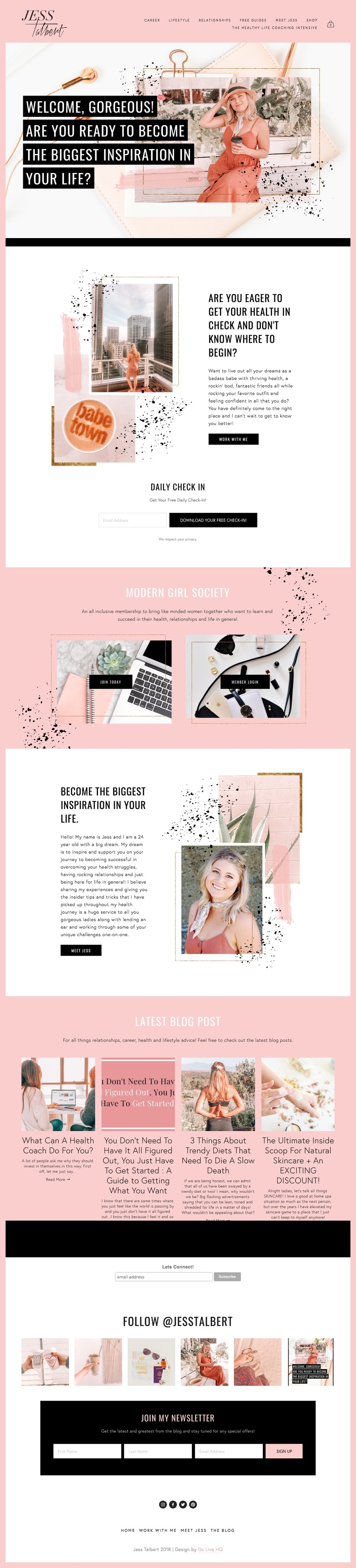 10 Best Examples of Coaching Websites on Squarespace — Megan Godard-Cardon