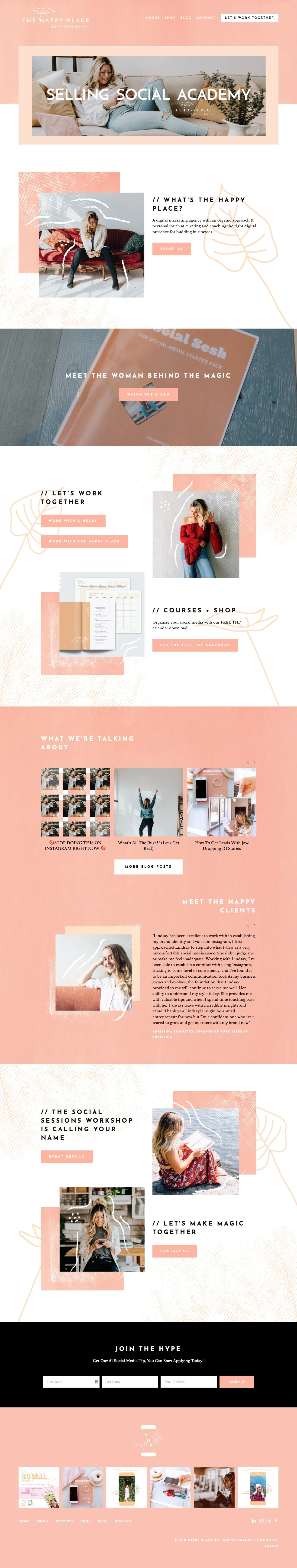 10 Best Examples of Squarespace Websites for Marketing Businesses ...